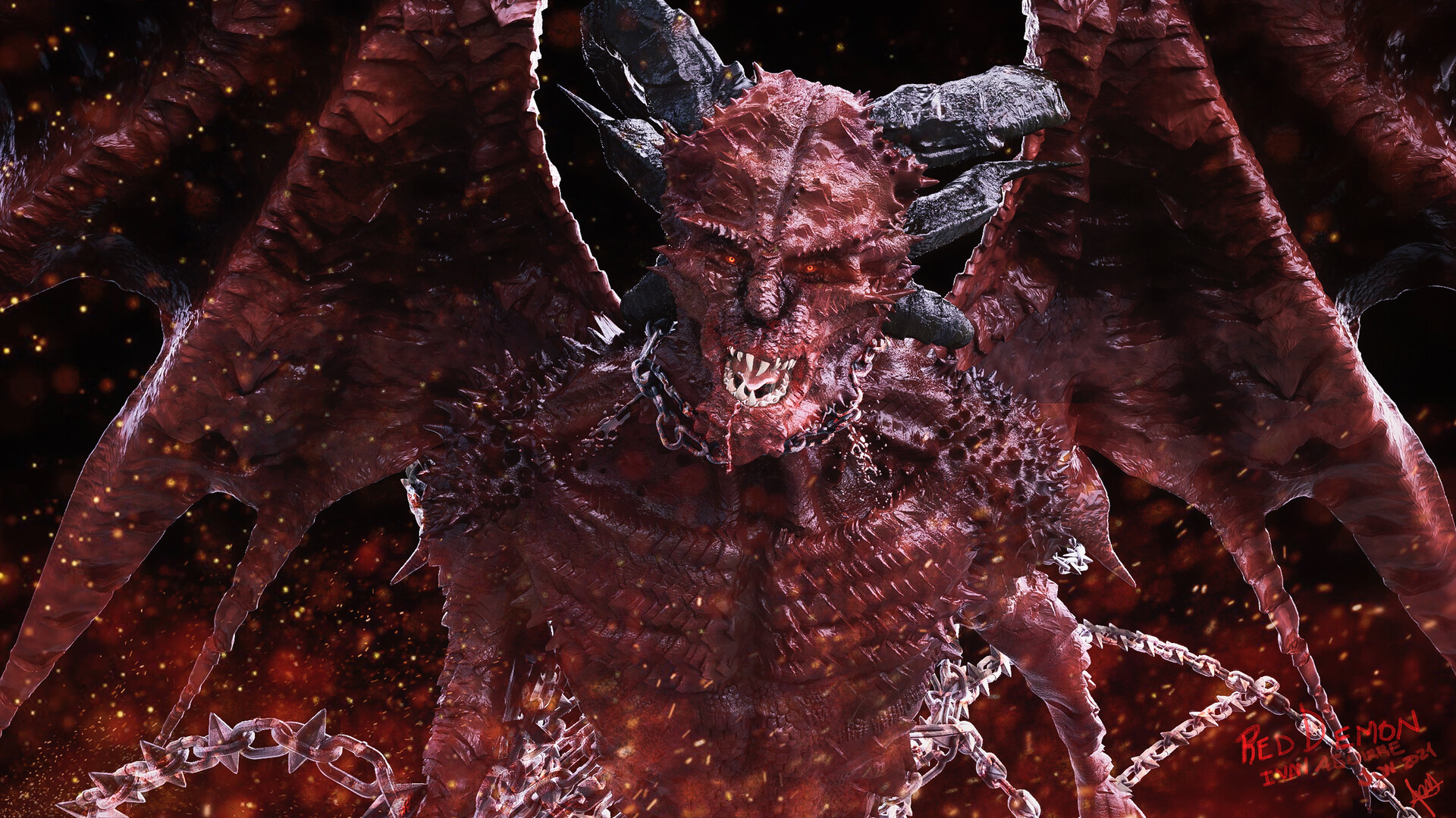 ArtStation - Red Demon 2021