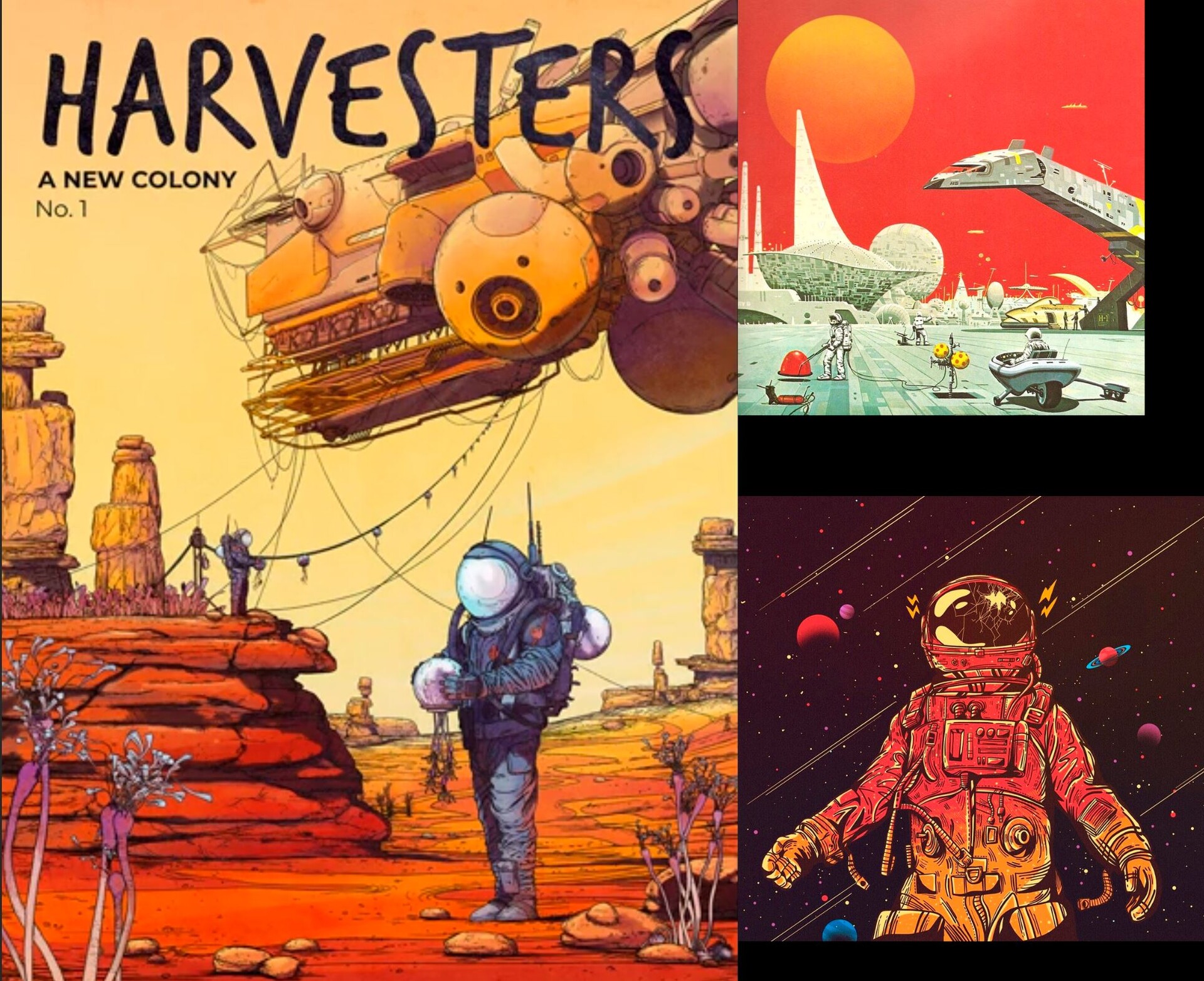 Lead Artist/ Environment artist - Colonization- Osiris planet VOl.1