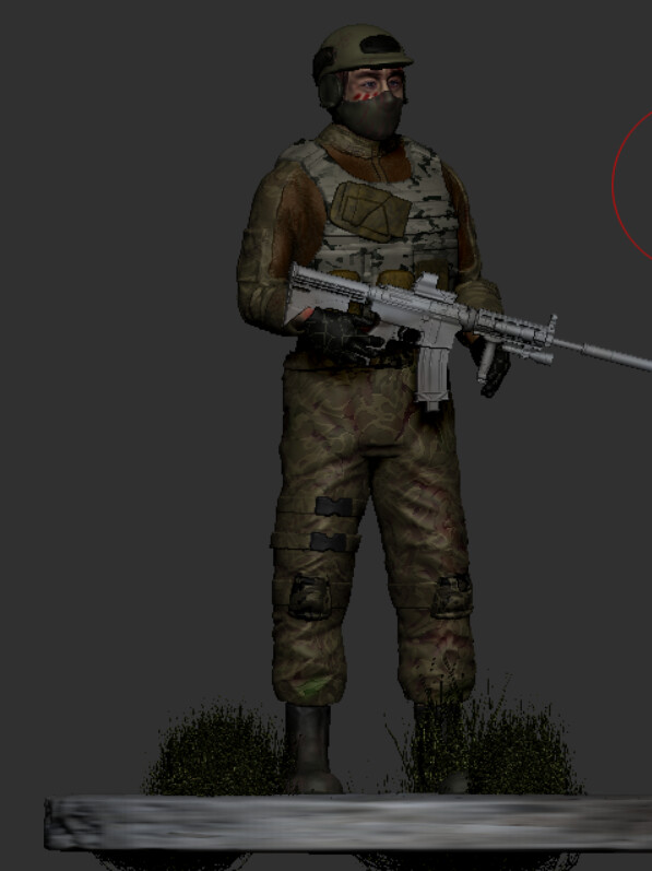 ArtStation - army character