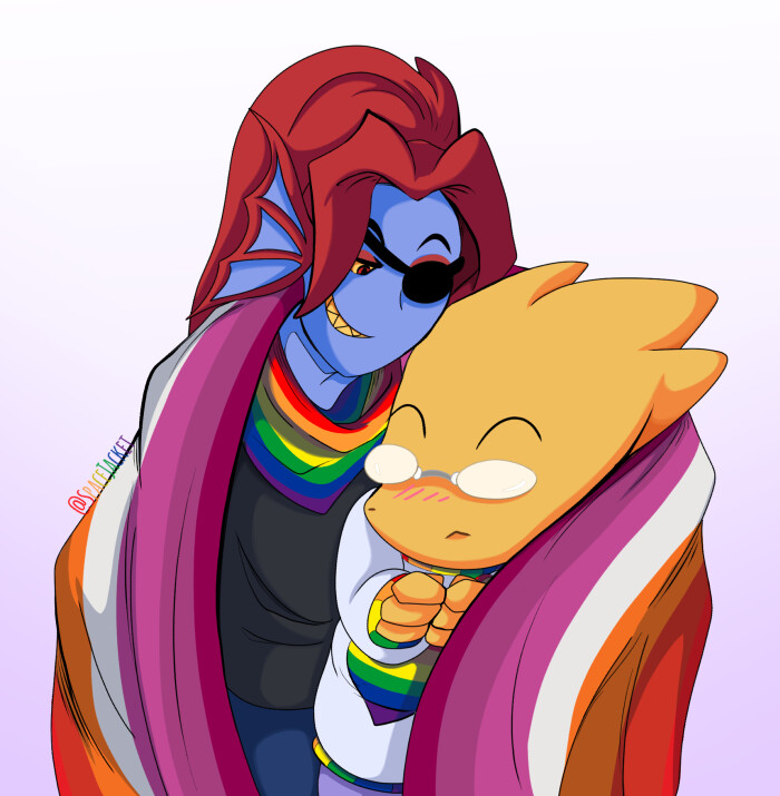 Shannon Ng - Alphys' and Undyne's Love