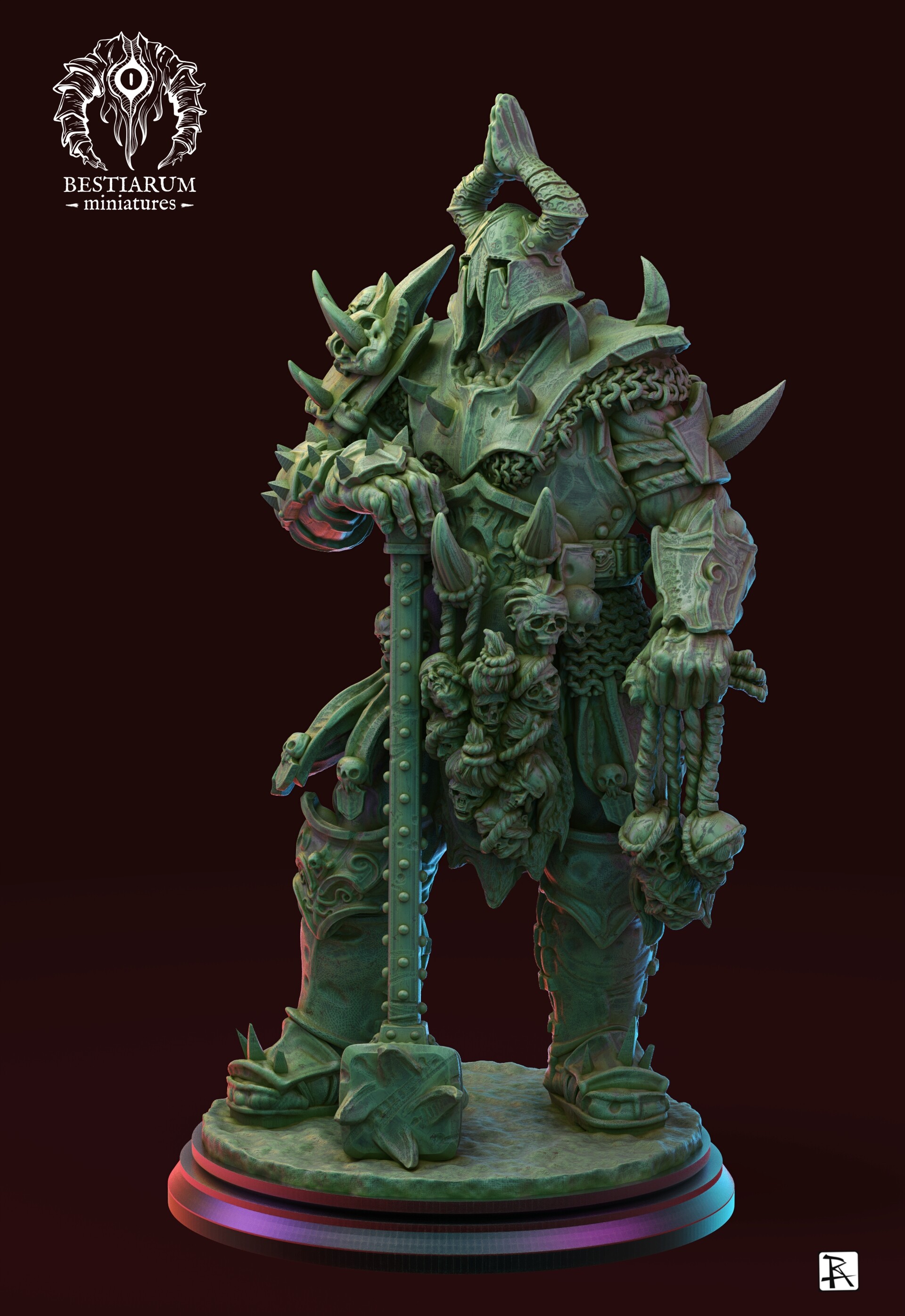 Béres Rudolf Artist - BESTIARUM- long live the heavy metal