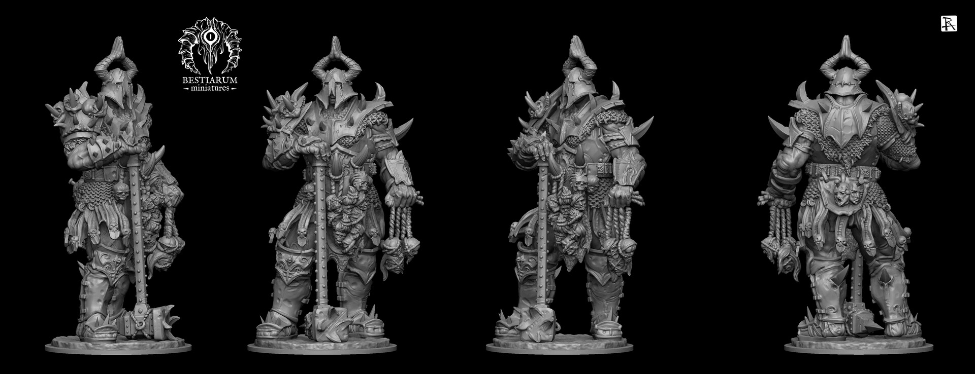 Béres Rudolf Artist - BESTIARUM- long live the heavy metal