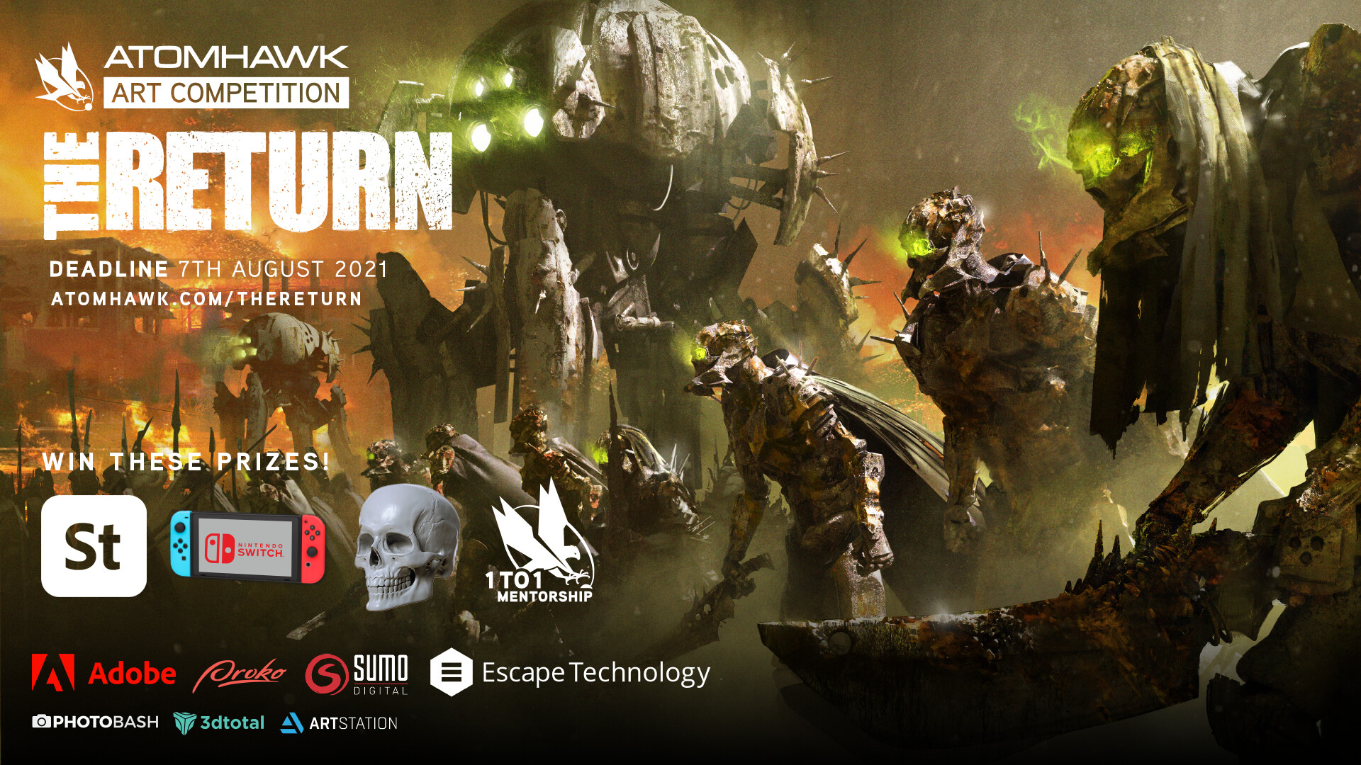 Atomhawk - The Return Art Competition