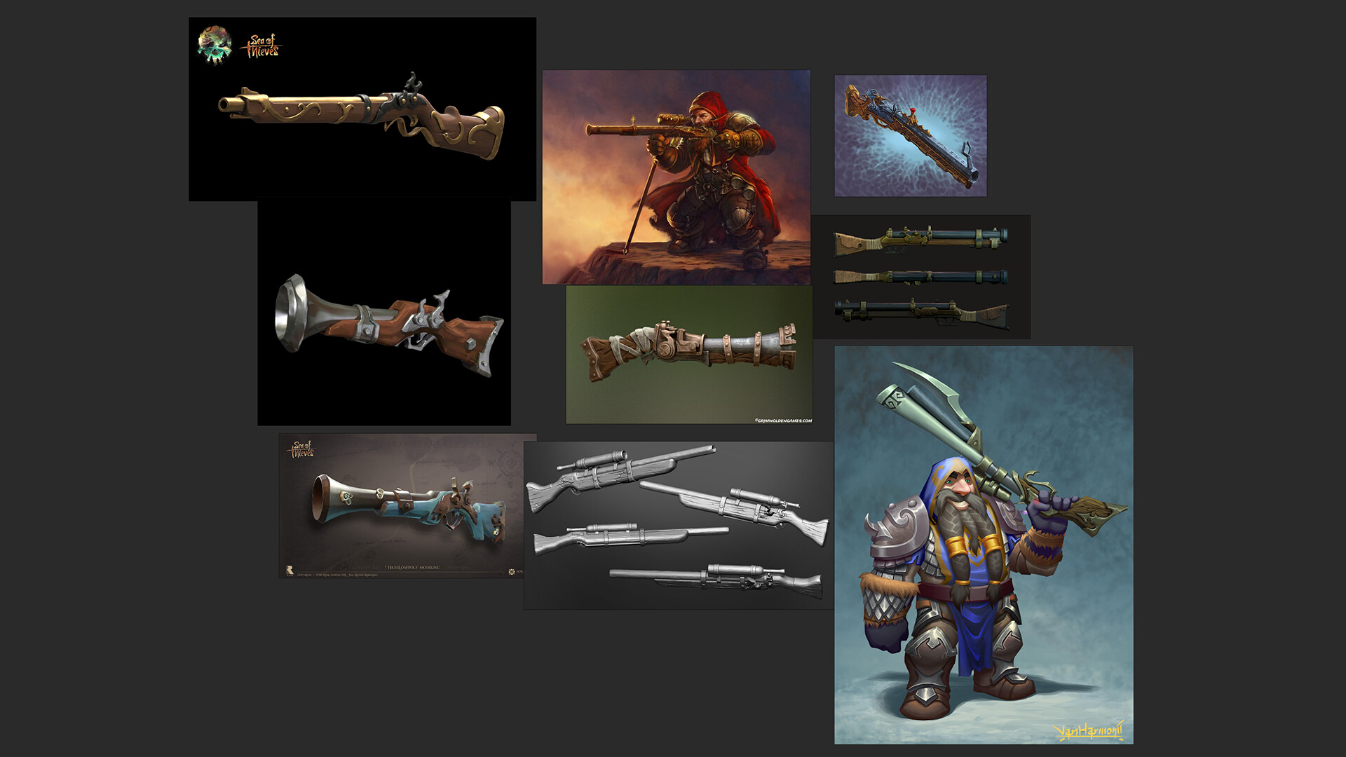 Rafael Mogas - Stylized Musket