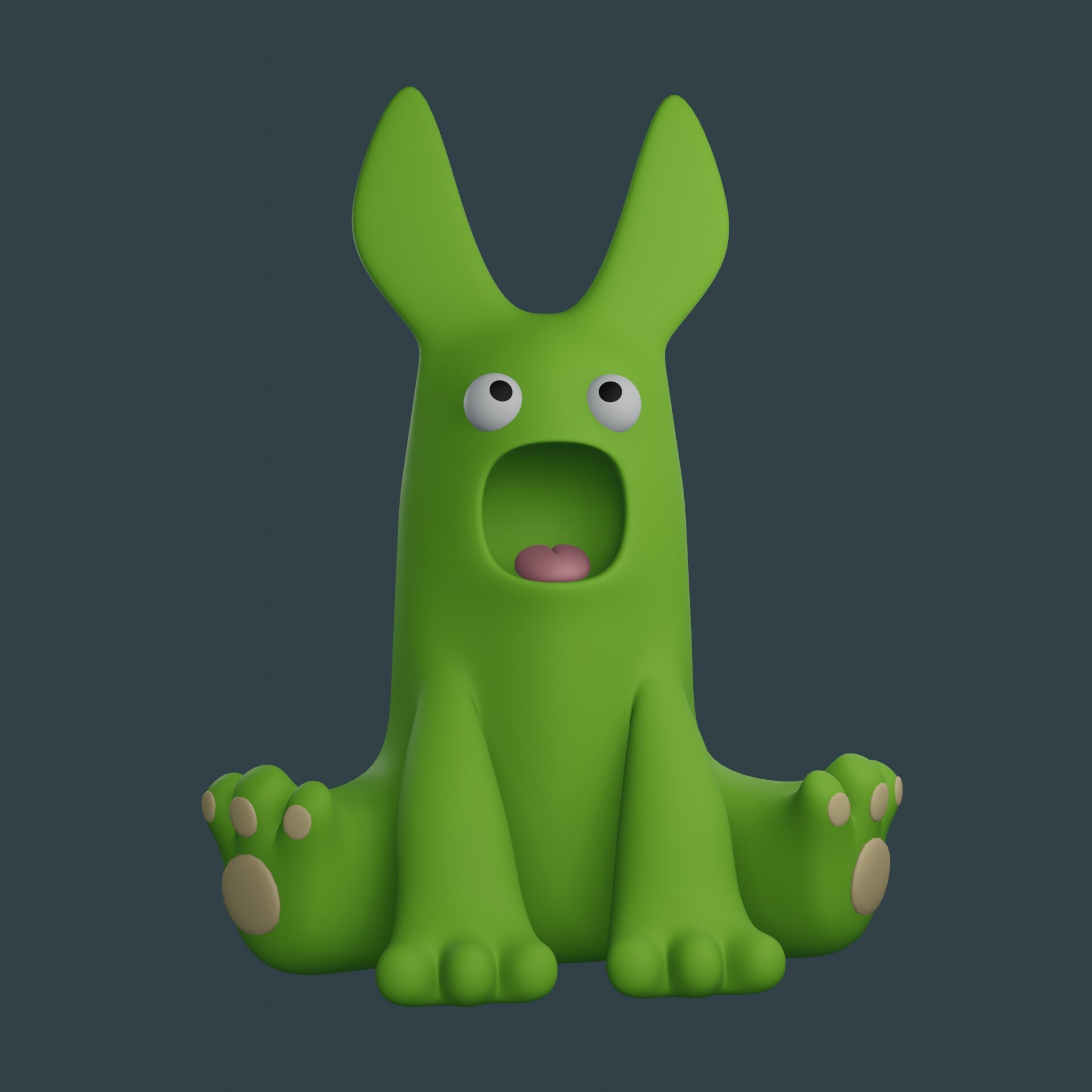 ArtStation - Green Monster