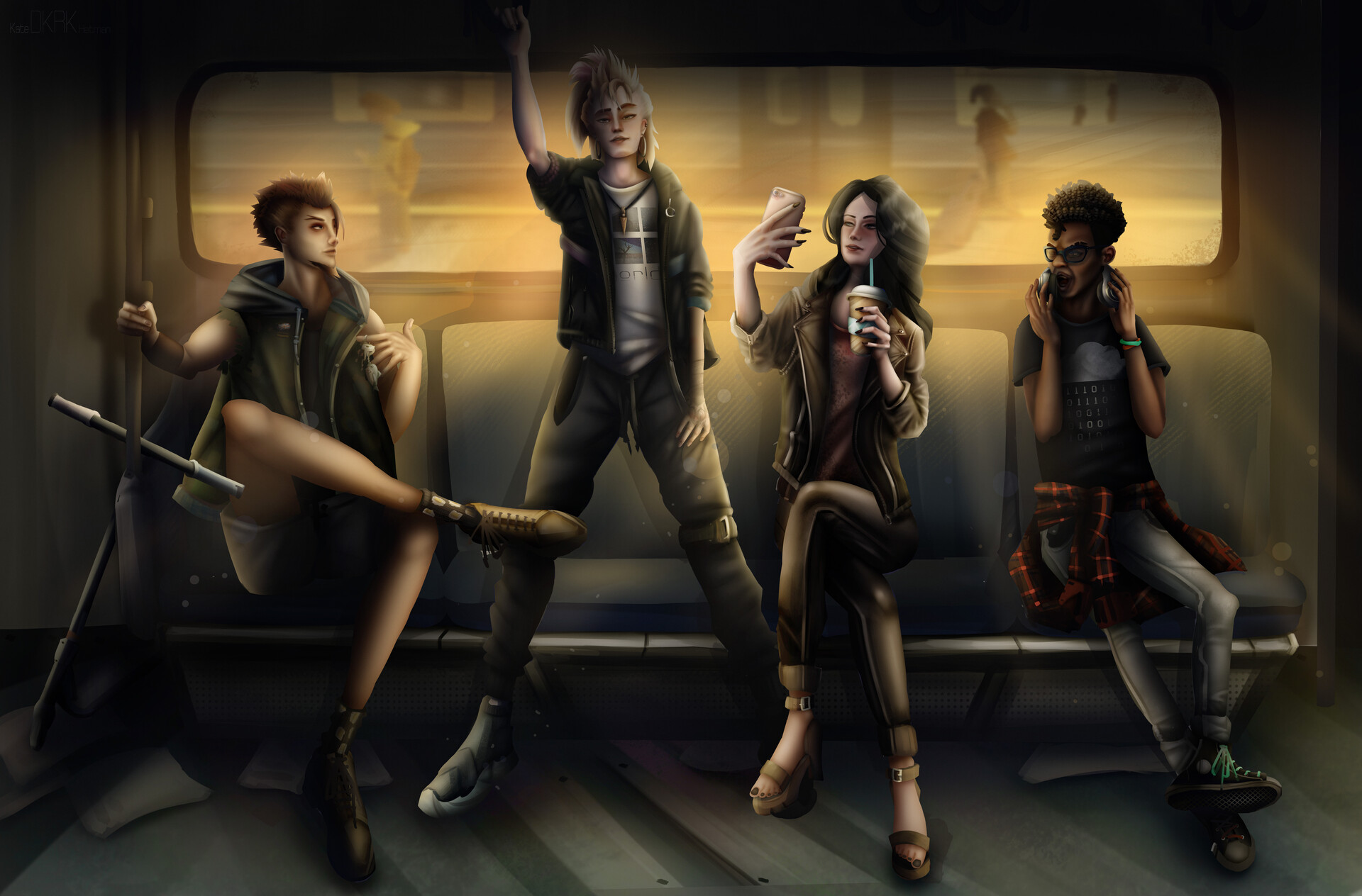 ArtStation - Criminal Cafe