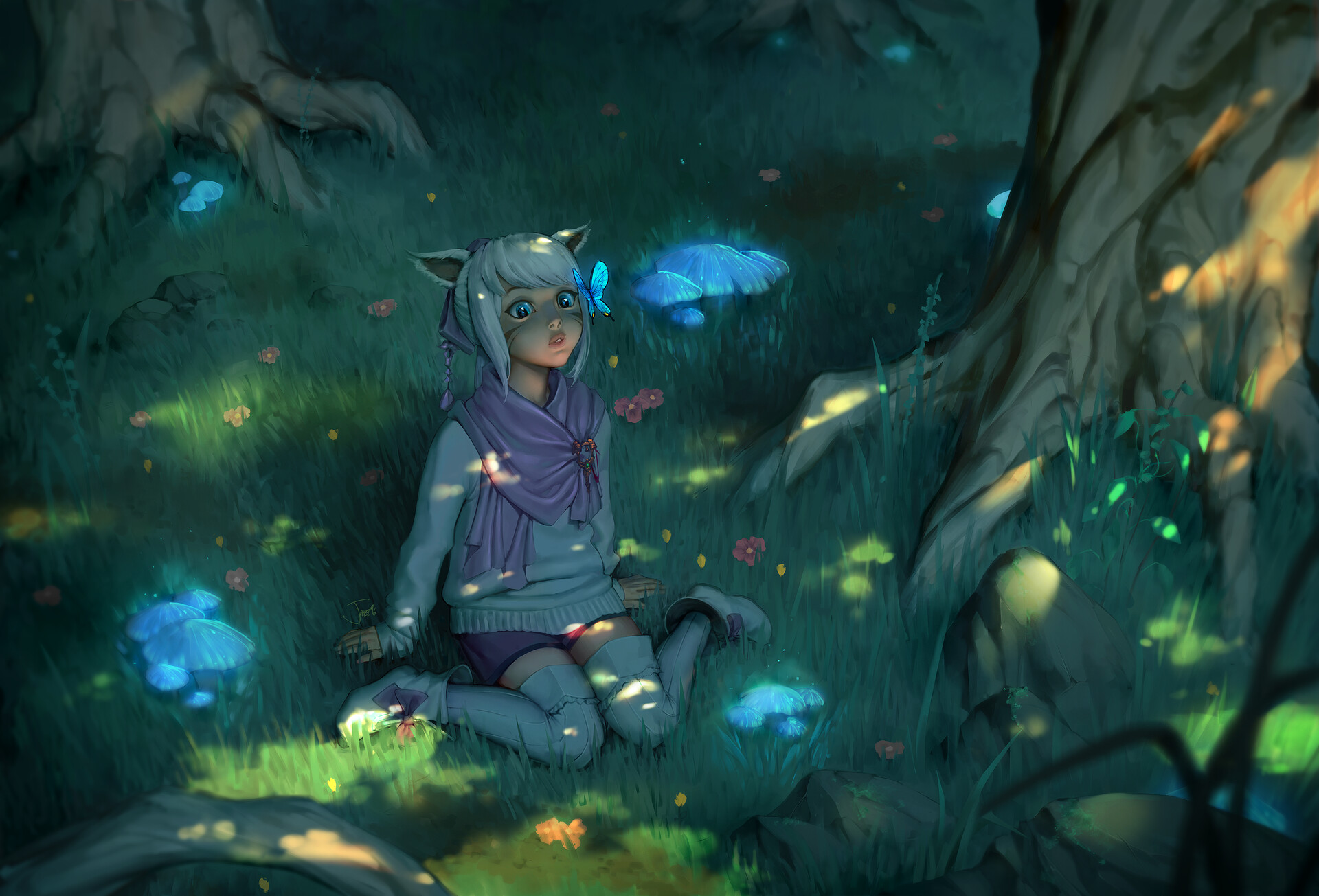 ArtStation - FFXIV commission