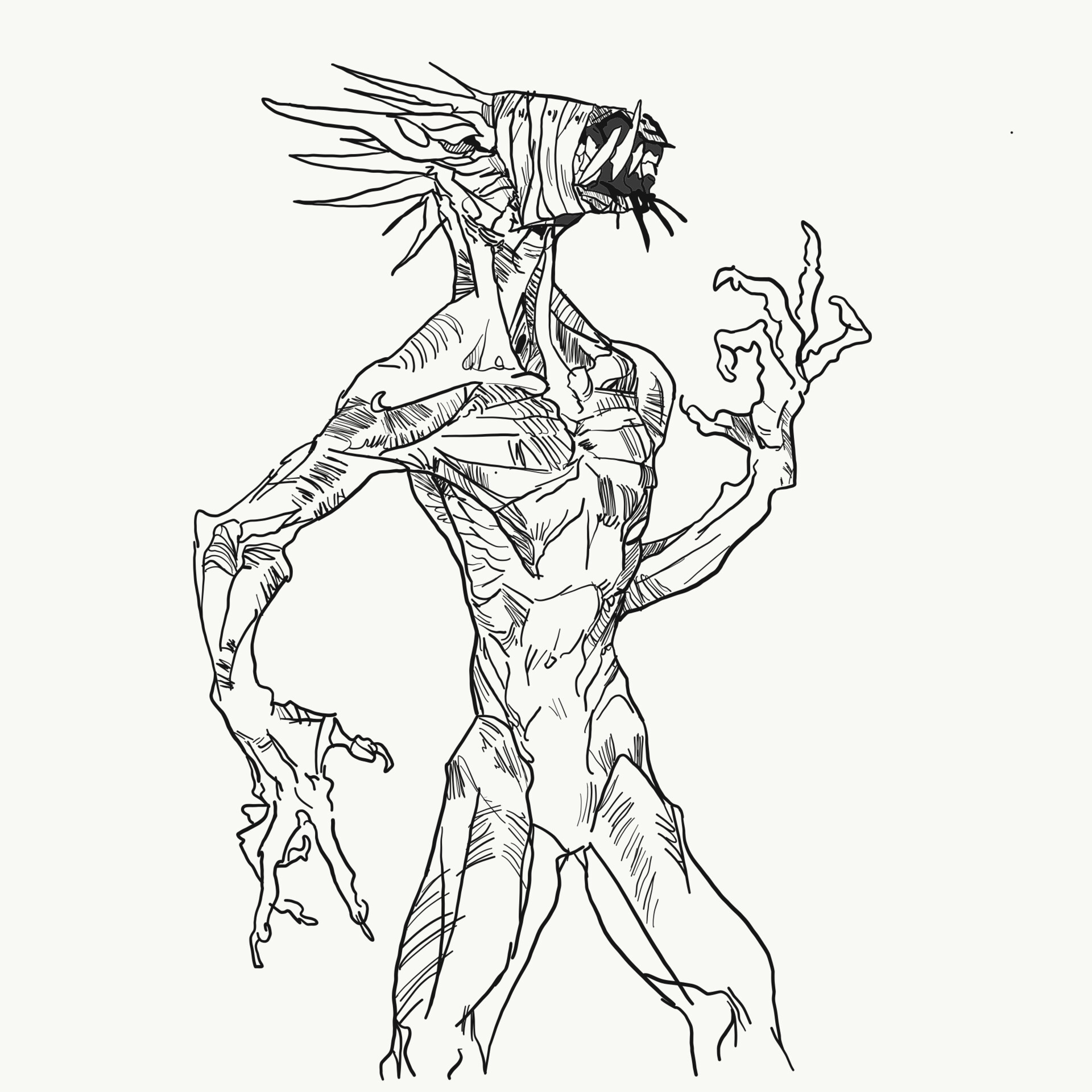 ArtStation - Anxiety Monster