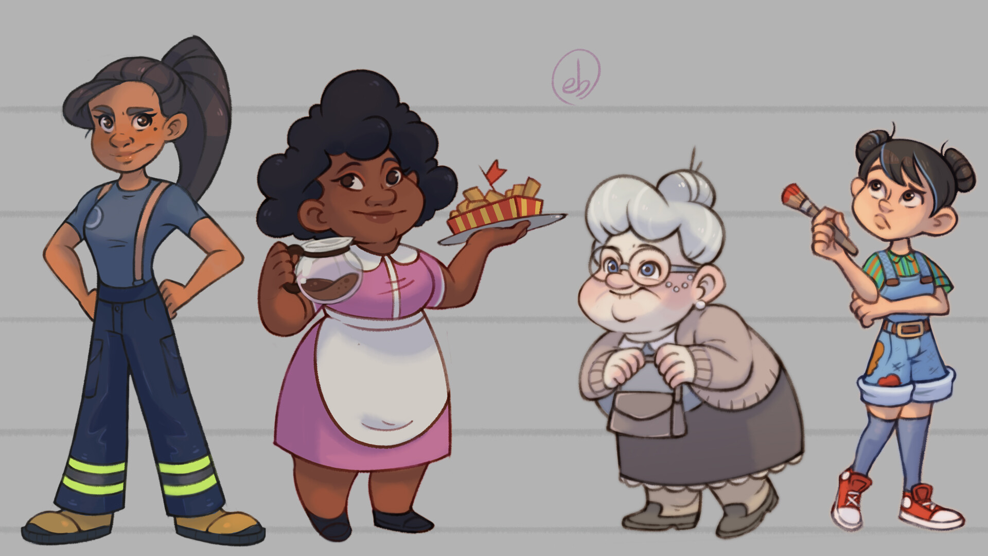 ArtStation - Women character design