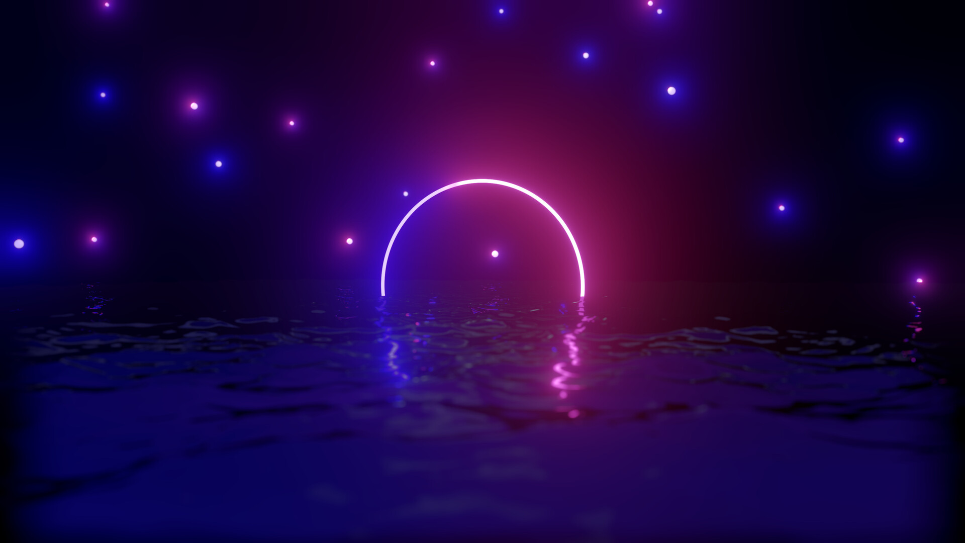 ArtStation - Neon Ocean