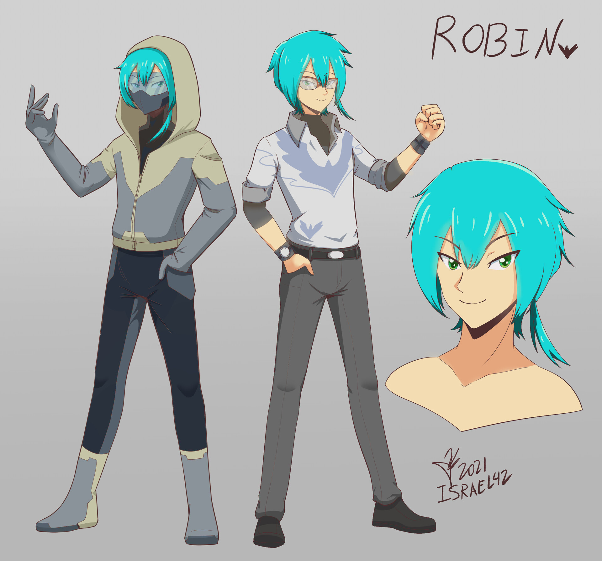 ArtStation - Robin angel of Time