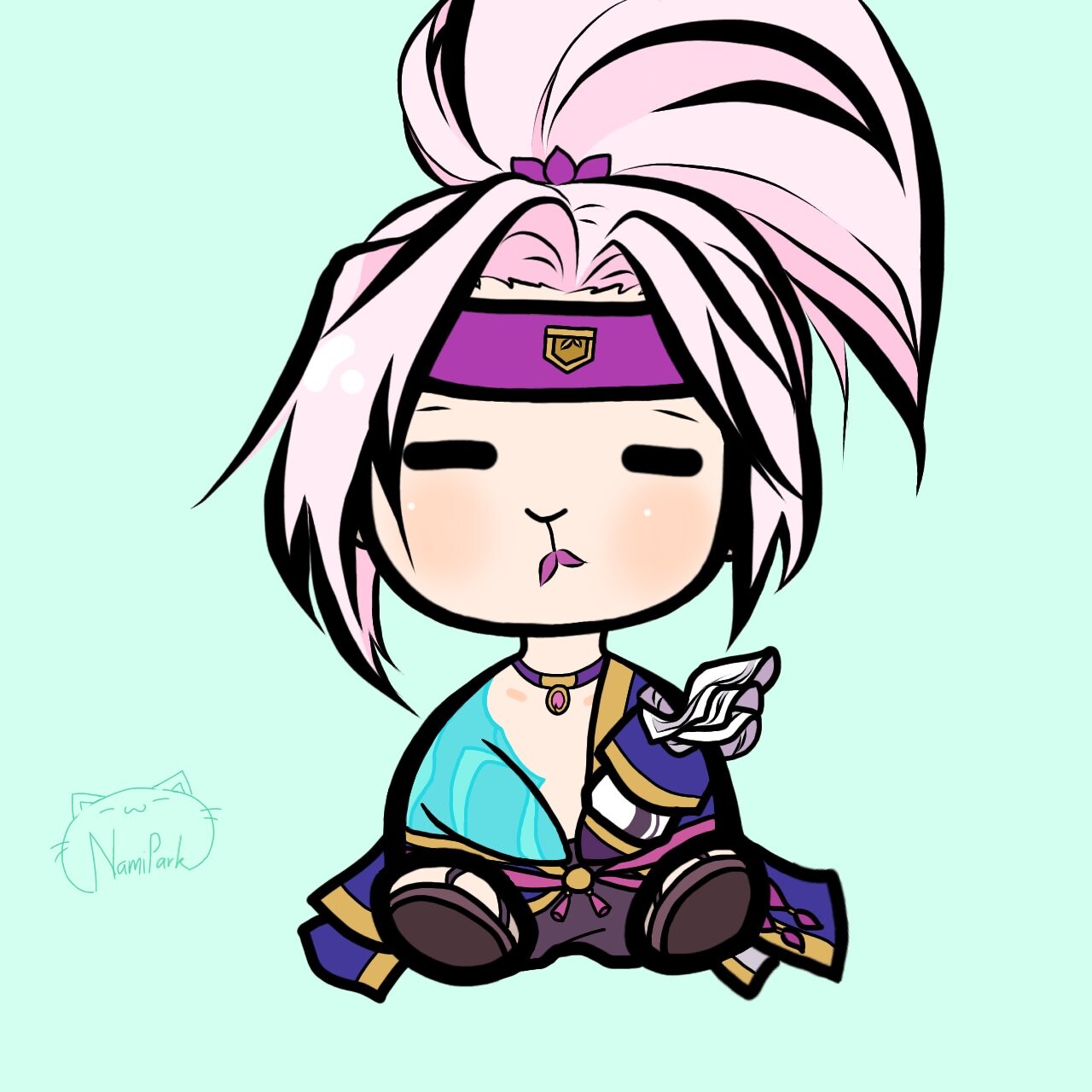 how to draw chibi yasuo