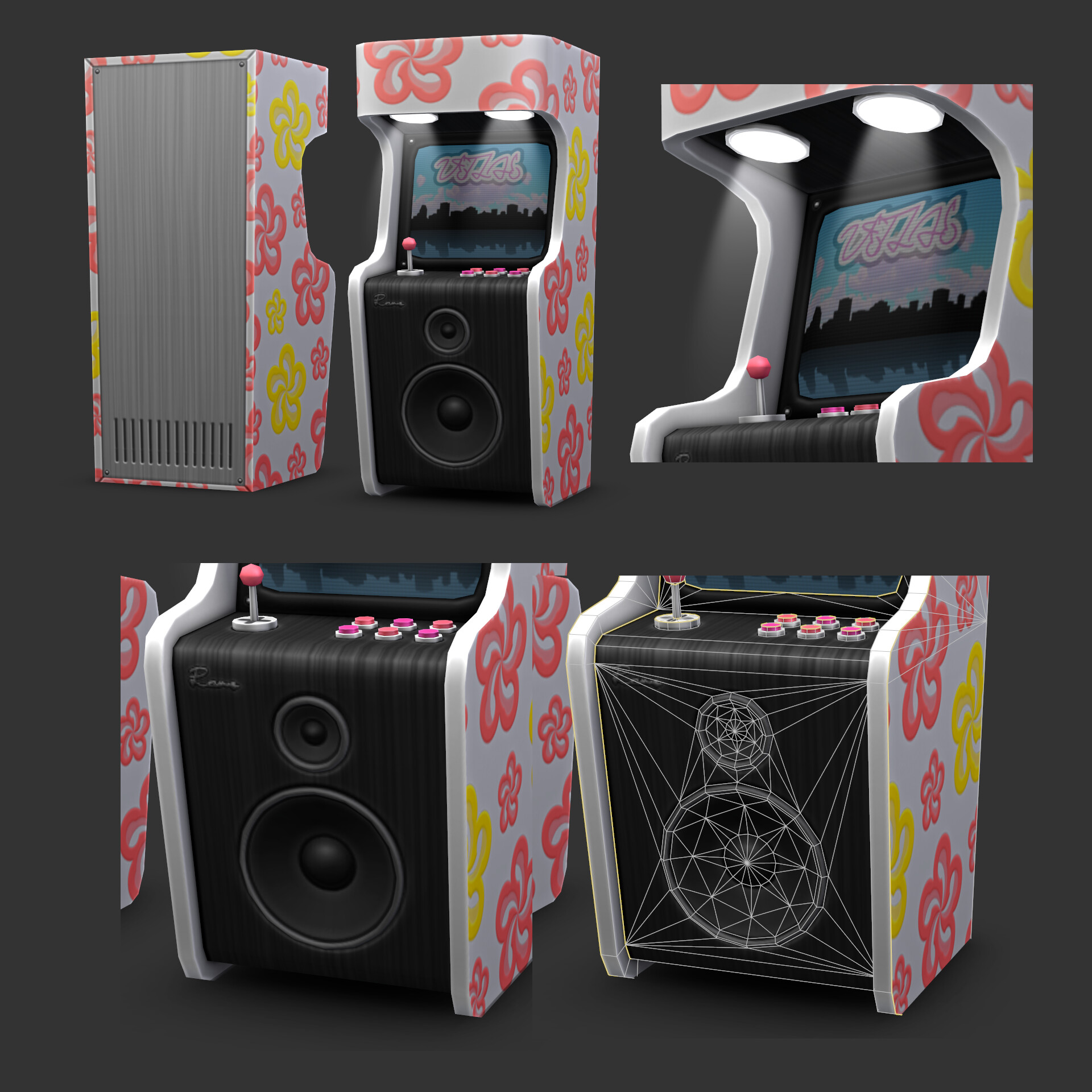 Alex - Arcade Props Set - The Sims 4 Style