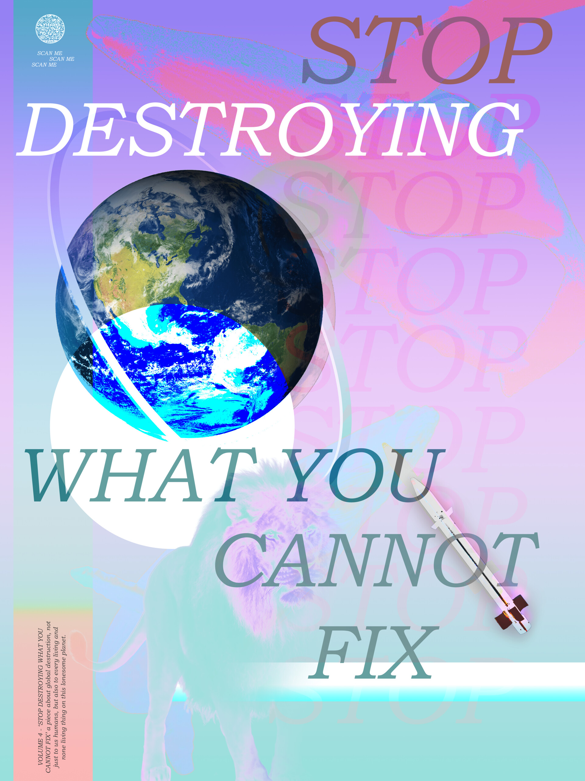 Lewis humble - Stop destroying what you cannot fix.