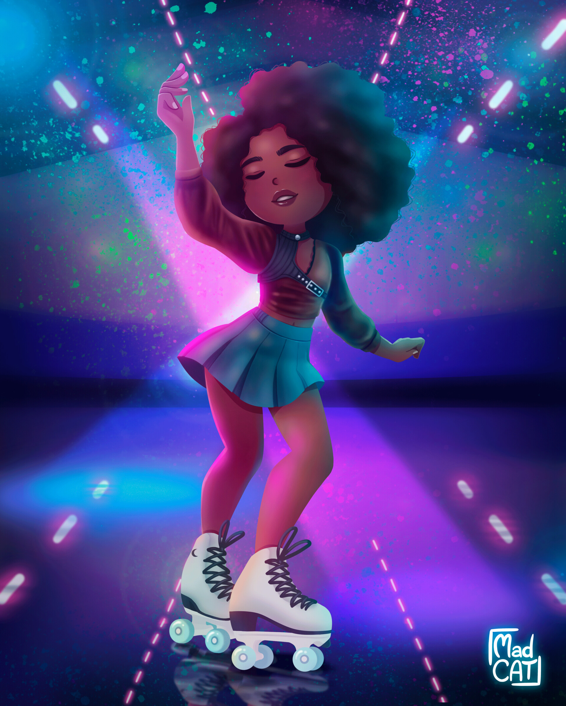 ArtStation - Roller rink
