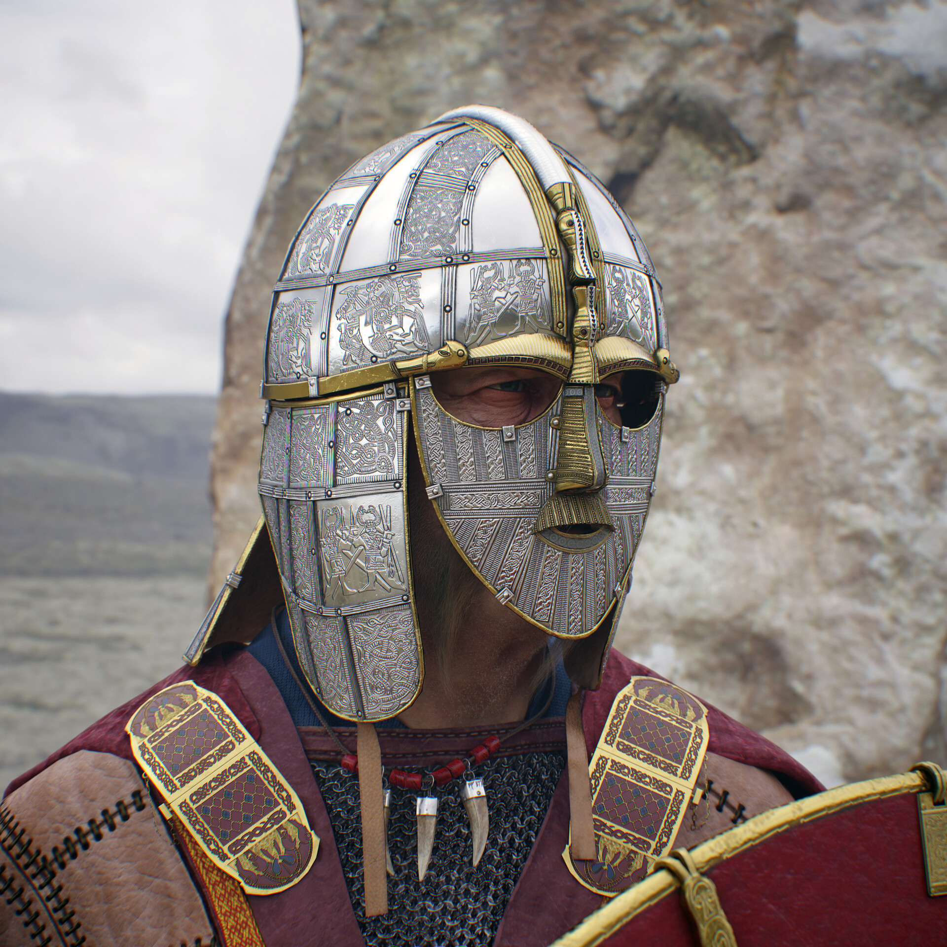 Josh Stoneley 3D Art - King Rædwald (Realtime)