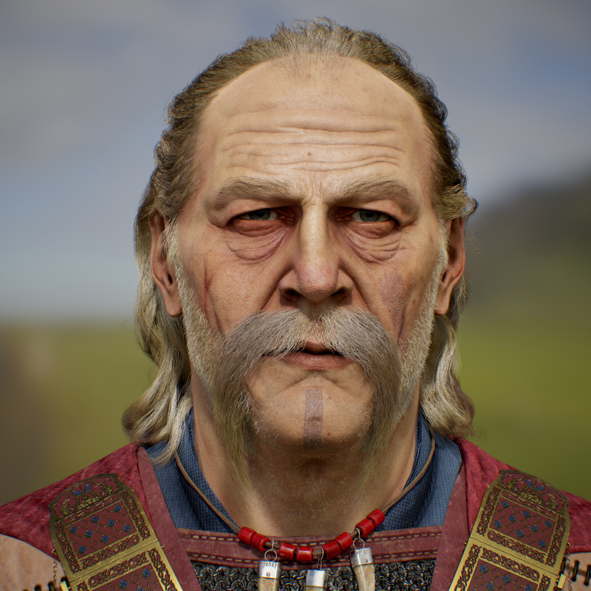 Josh Stoneley 3D Art - King Rædwald (Realtime)