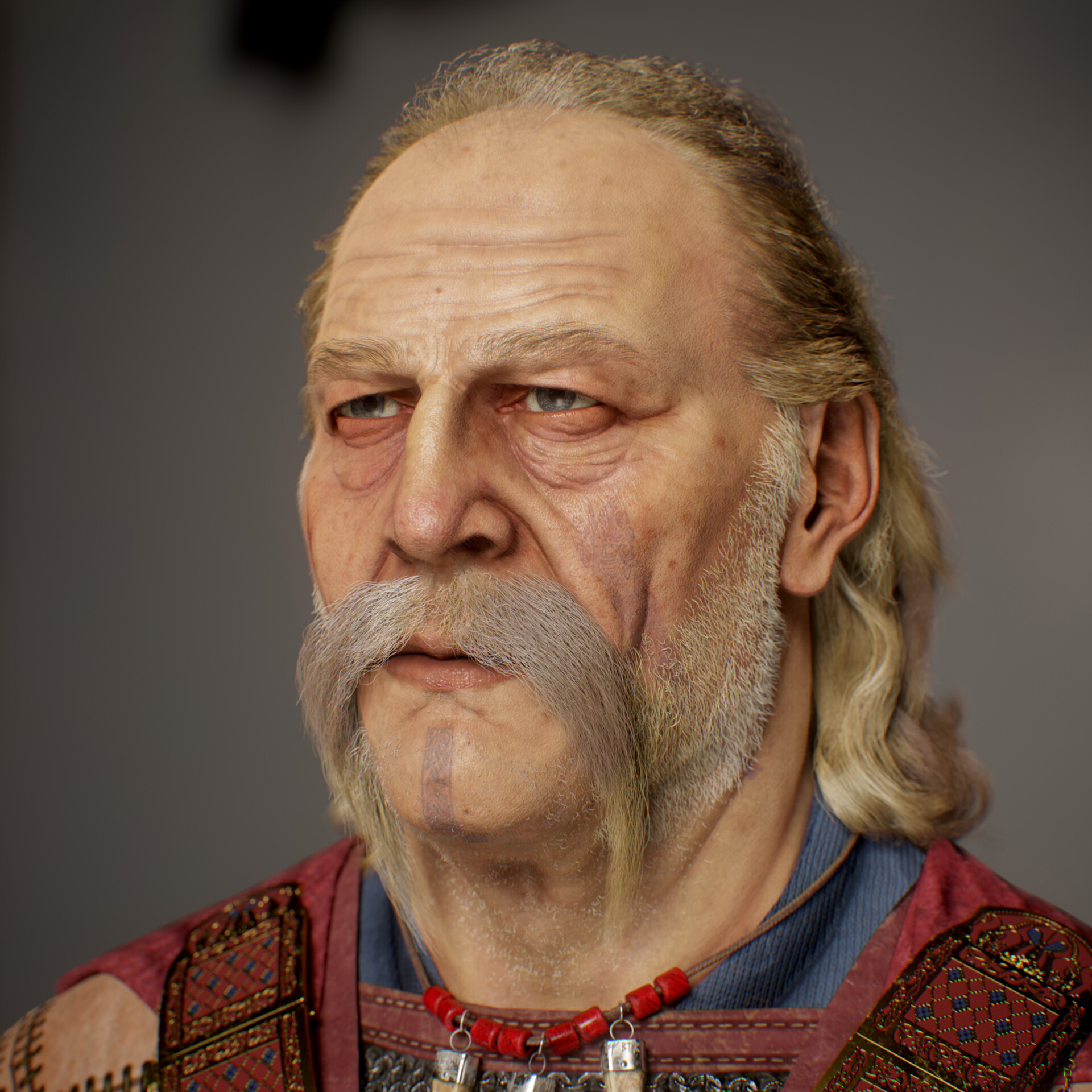 Josh Stoneley 3D Art - King Rædwald (Realtime)