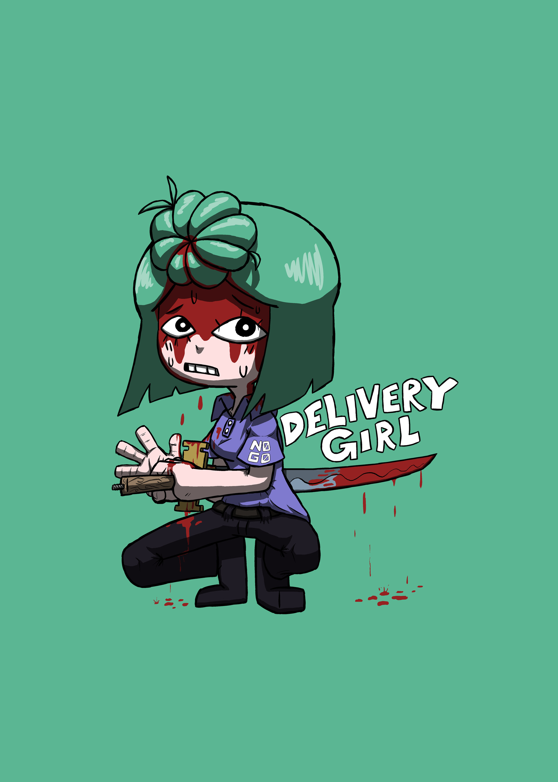 ArtStation - Delivery Girl