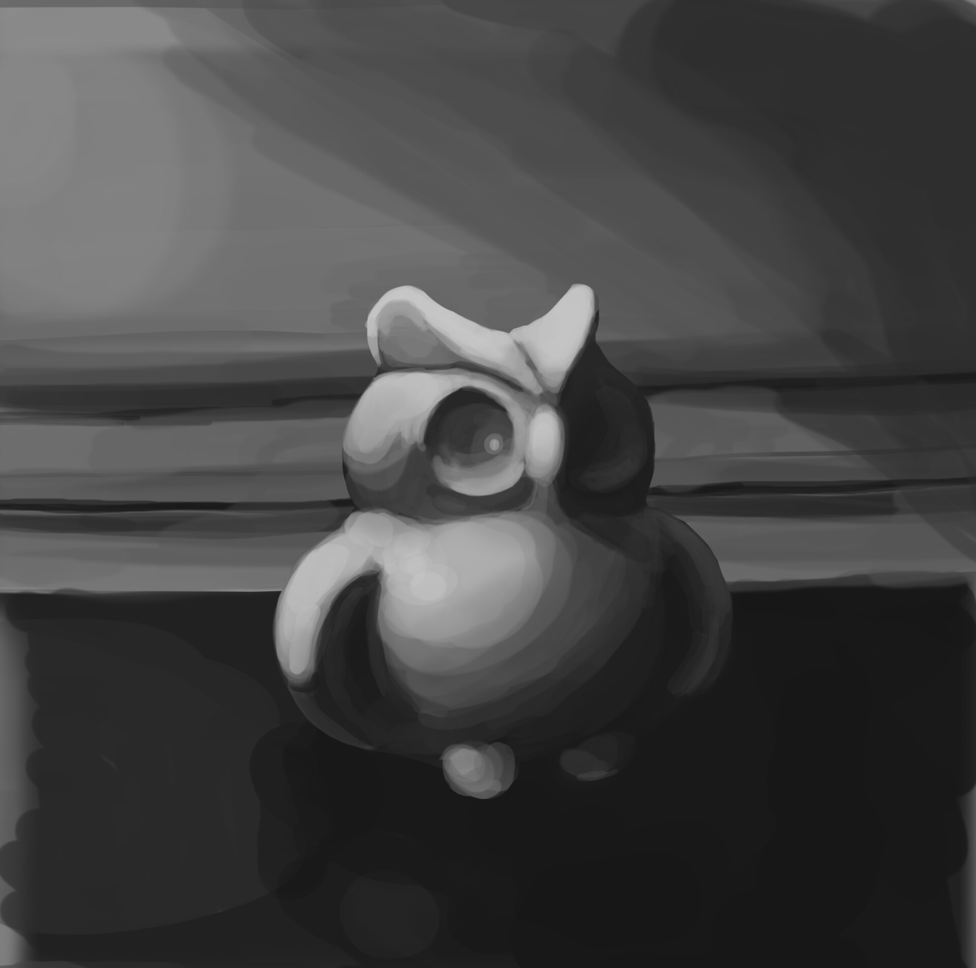 ArtStation - Owl Study