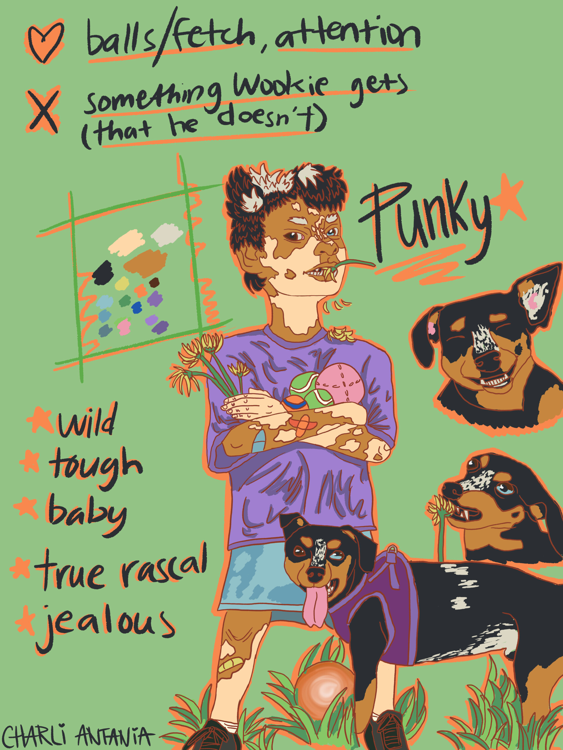 ArtStation - Punky Boy (2021)