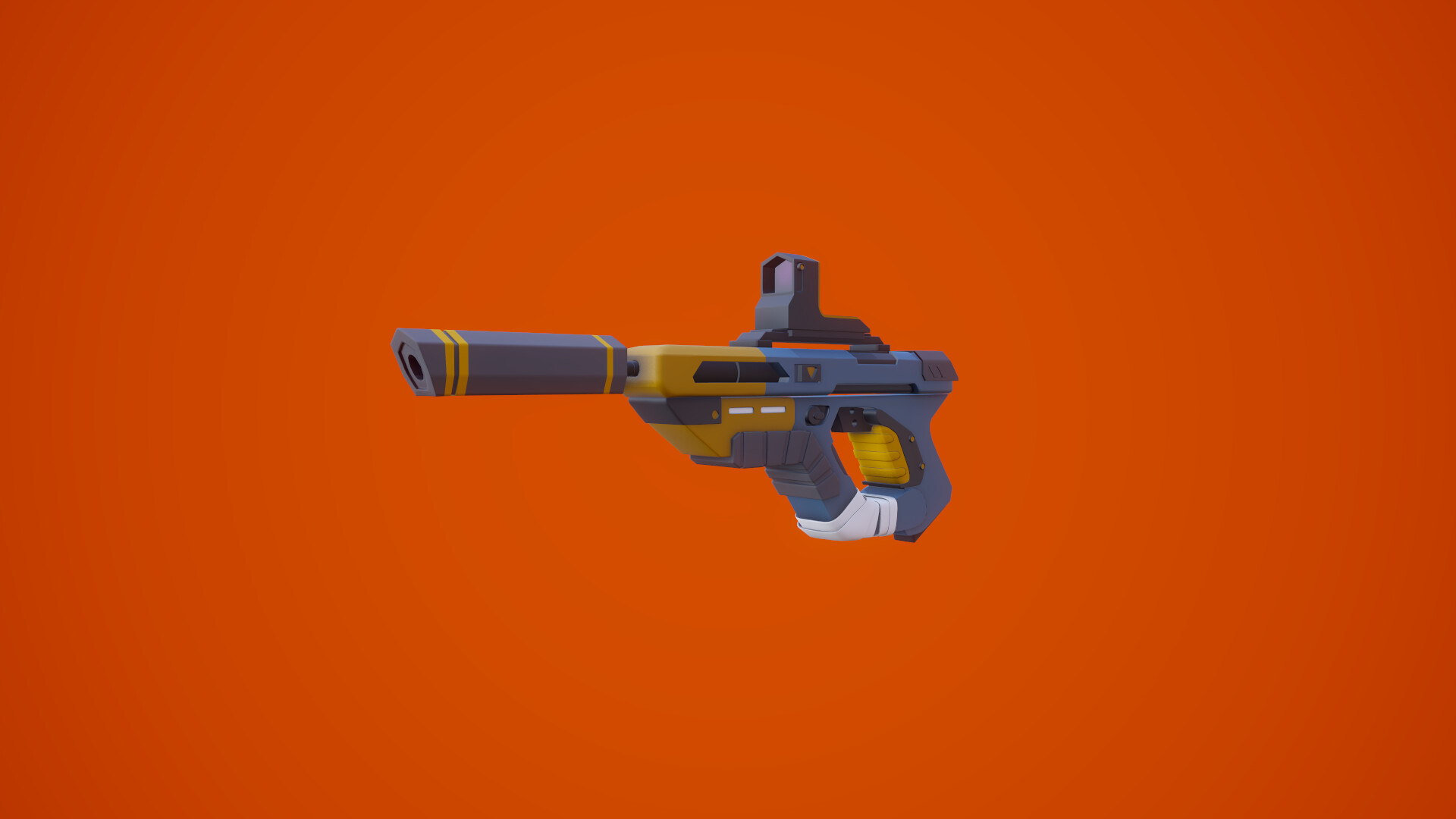 ArtStation - Stylized Gun Model