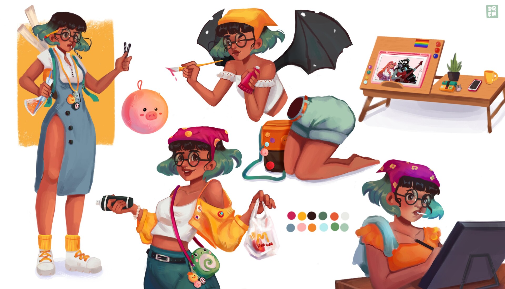ArtStation - Ysa the Manananggal