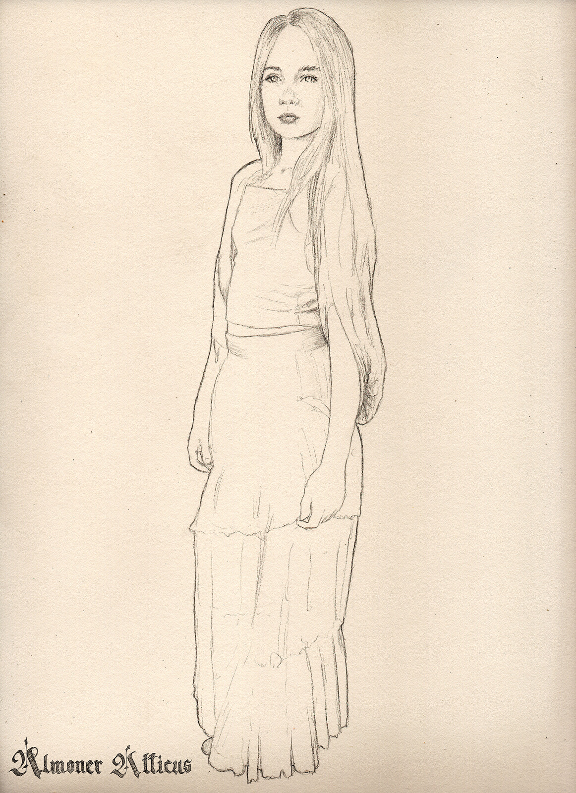 Almoner Atticus - Sketch 288