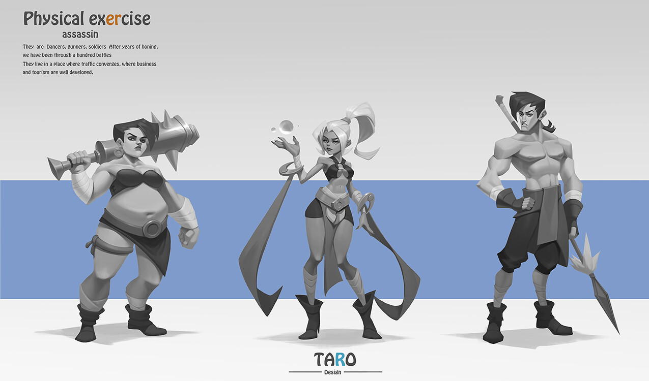 ArtStation - Physical exercise