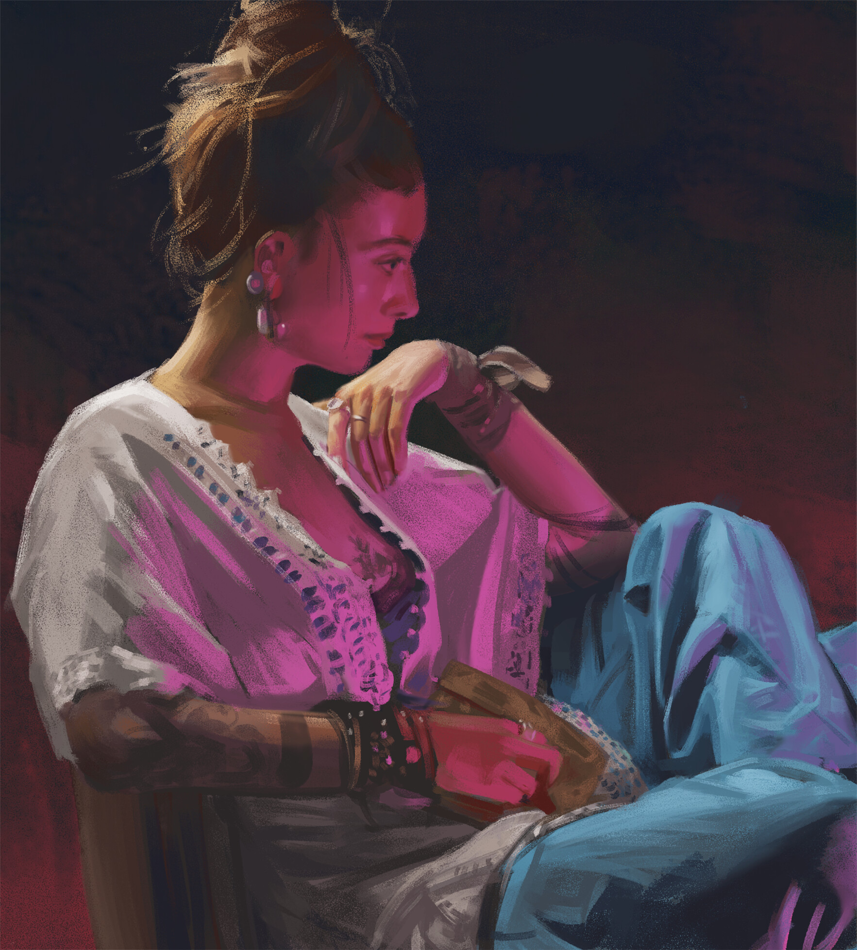 ArtStation - Portrait - homework for DC1