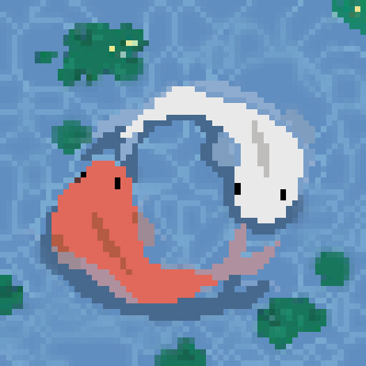 ArtStation - Yin yang fish