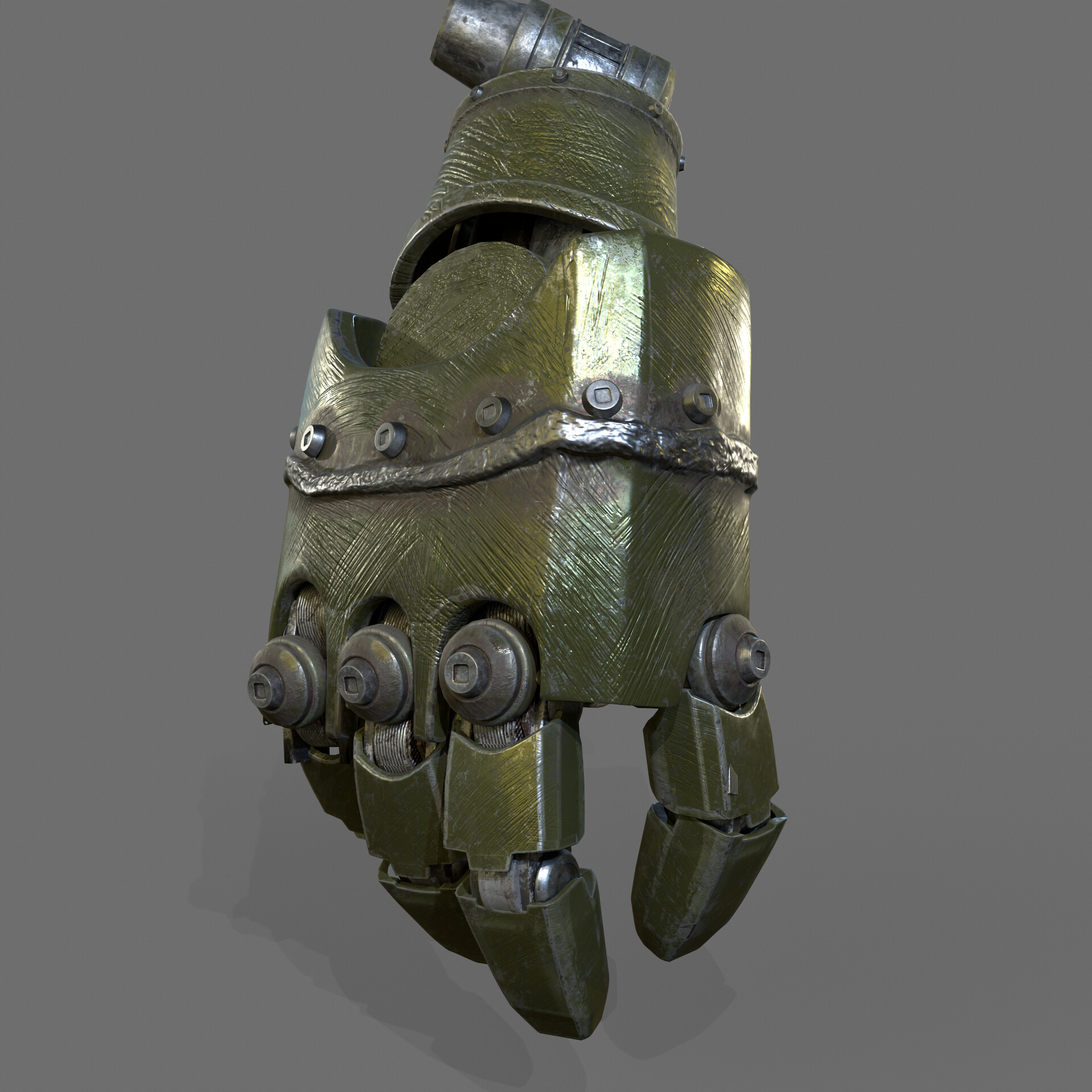 ArtStation - Hard surface robot hand