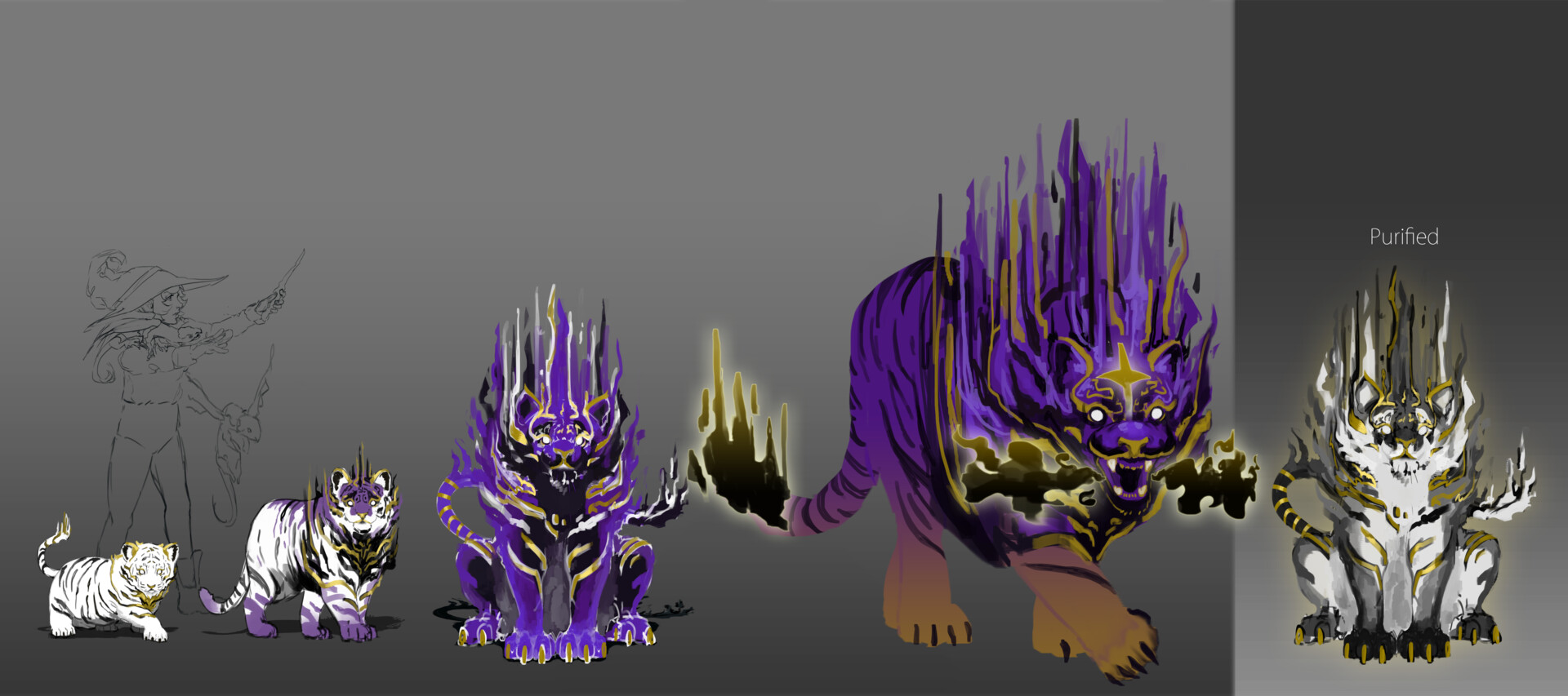 ArtStation - Tiger Familiar