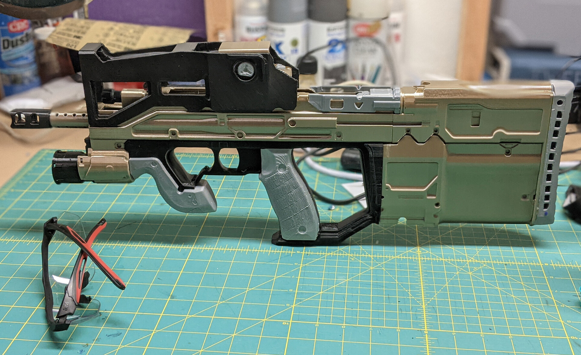 ECHO LIMA - 3d printed SMG