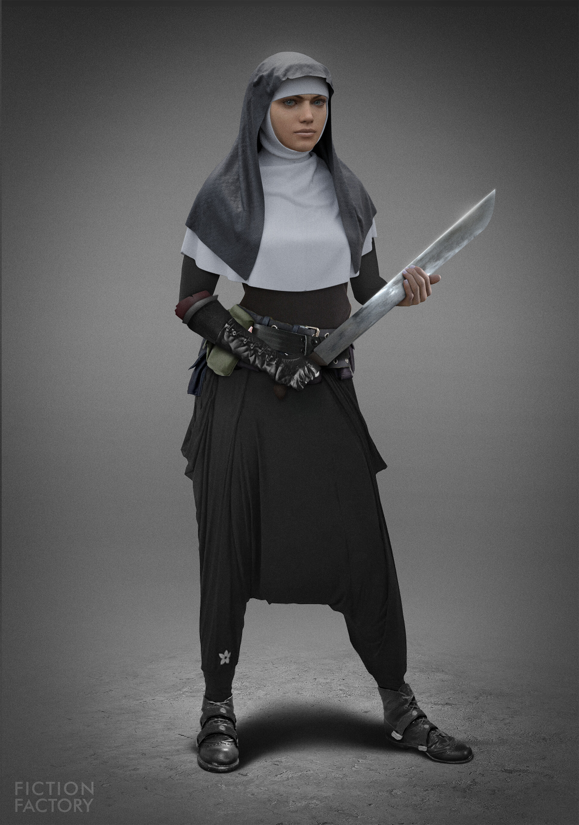 ArtStation - Nun