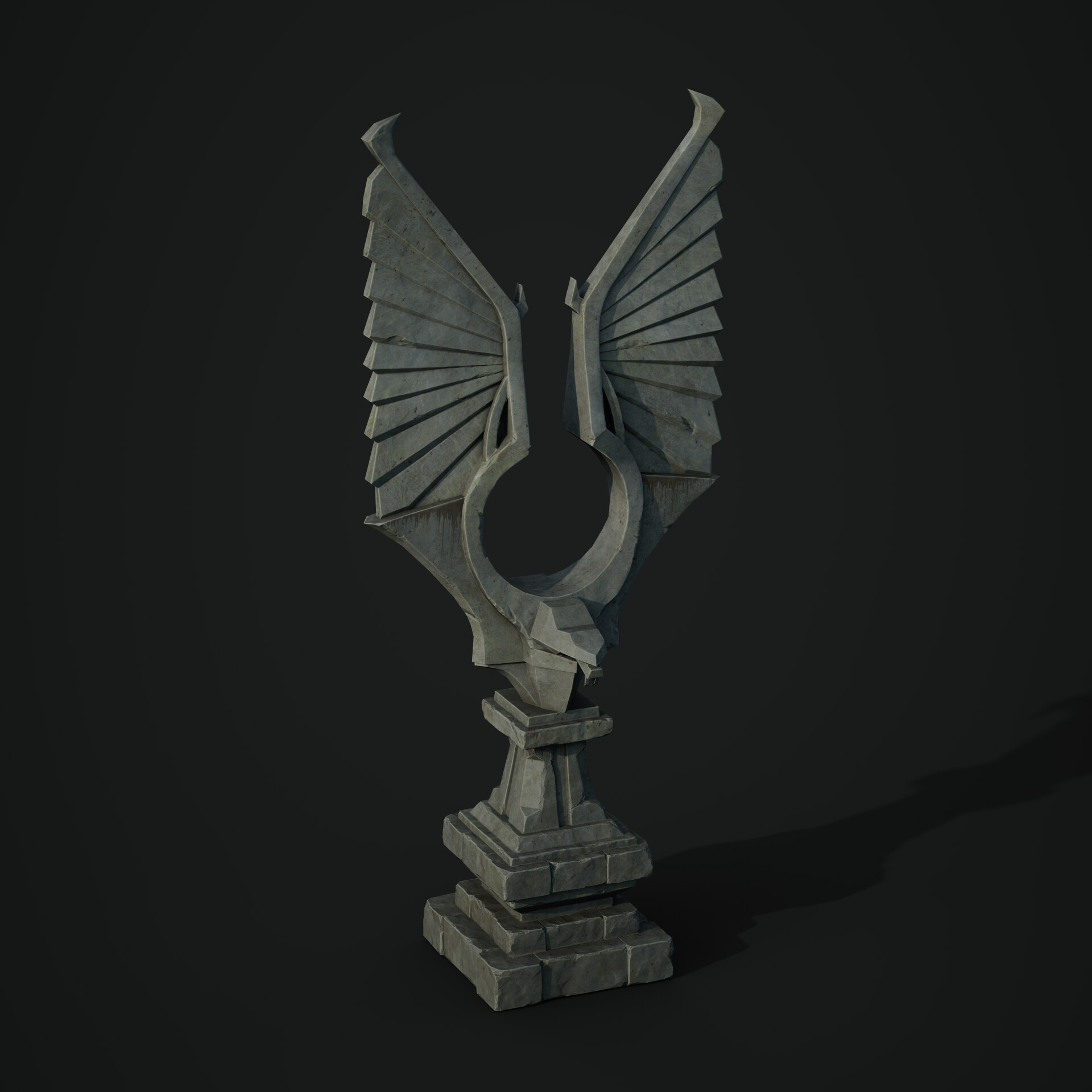 ArtStation - 3 Obelisk Objects Game Prop