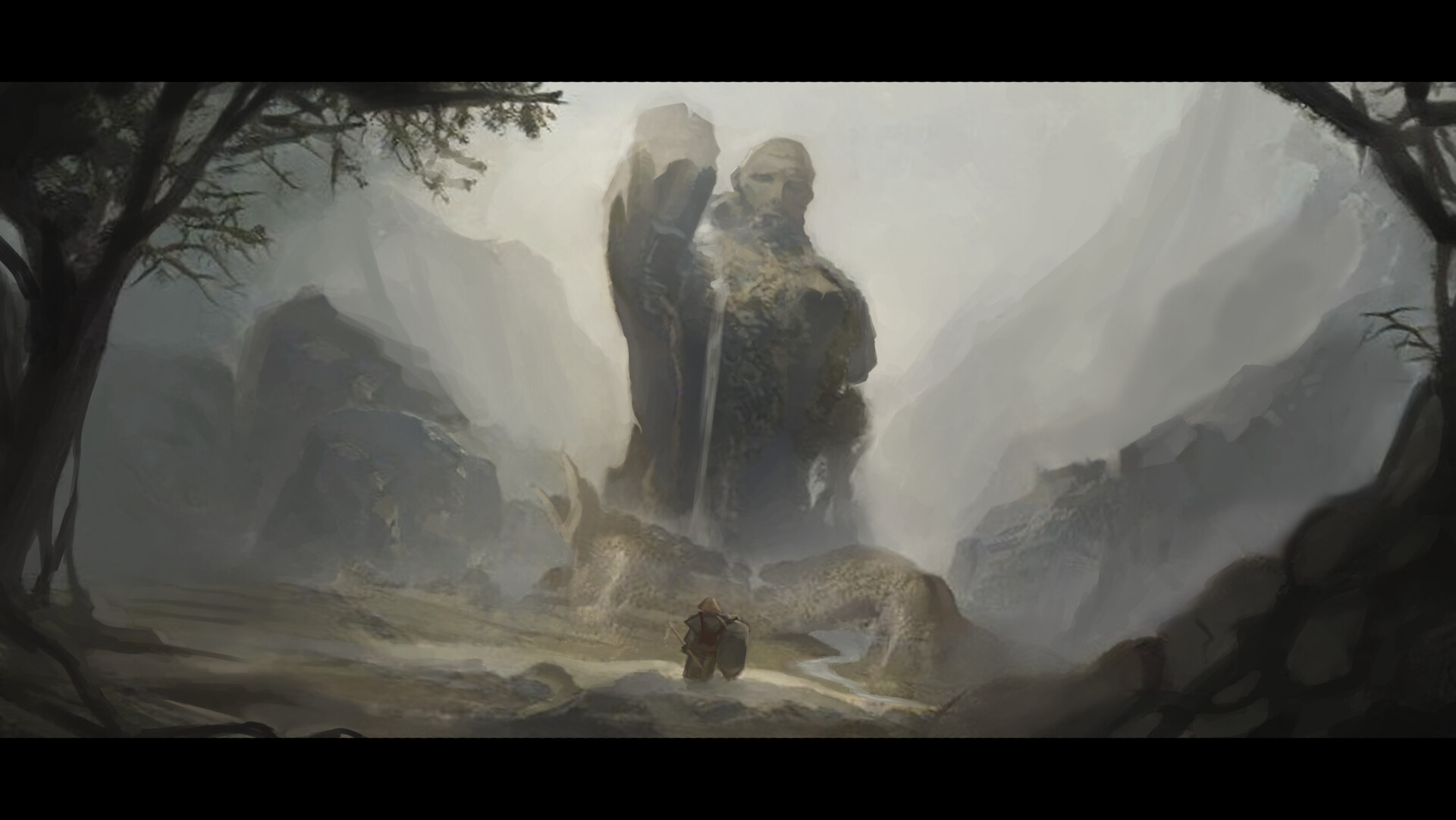 ArtStation - Forgotten Statue