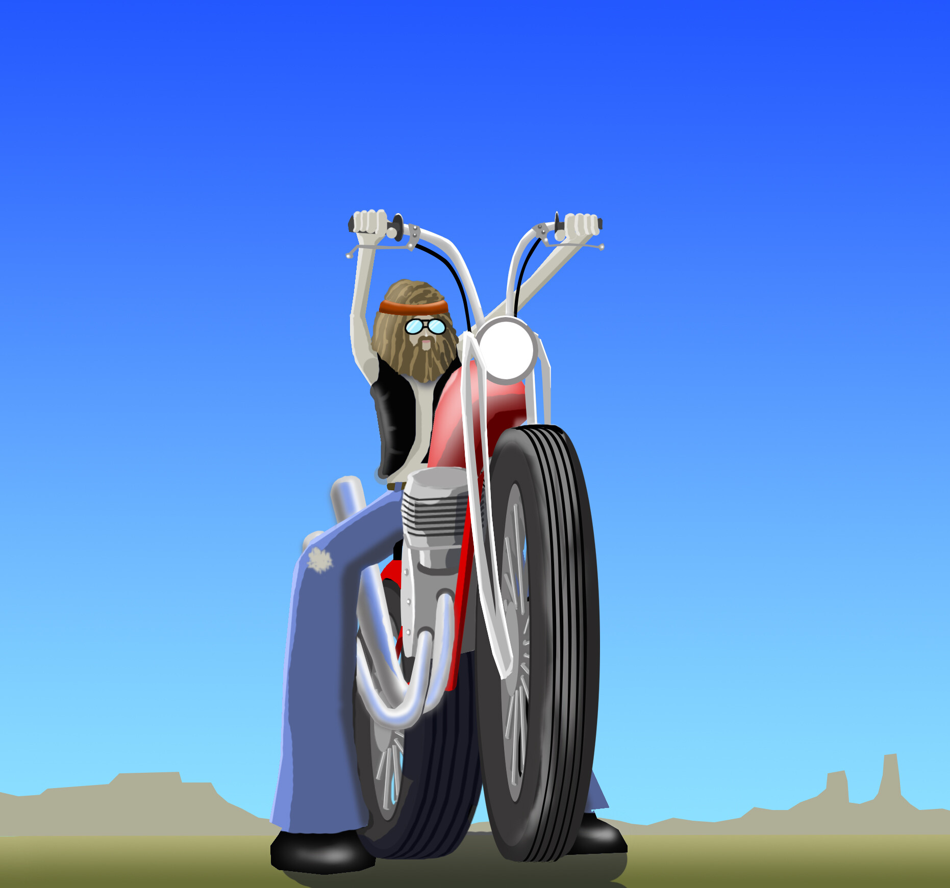 ArtStation - Easy Rider