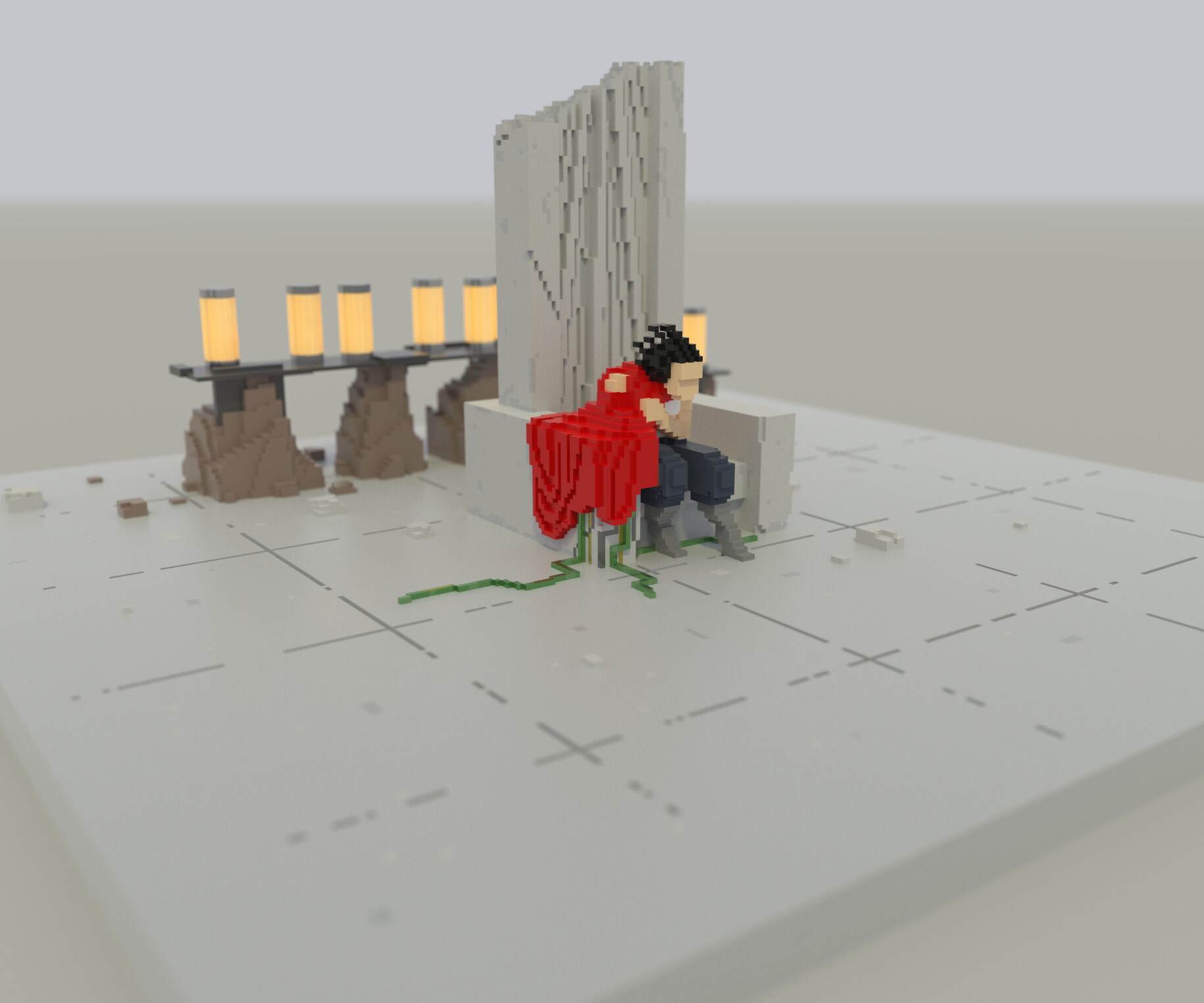 Mike Nicholson - AKIRA - Tetsuo's Throne