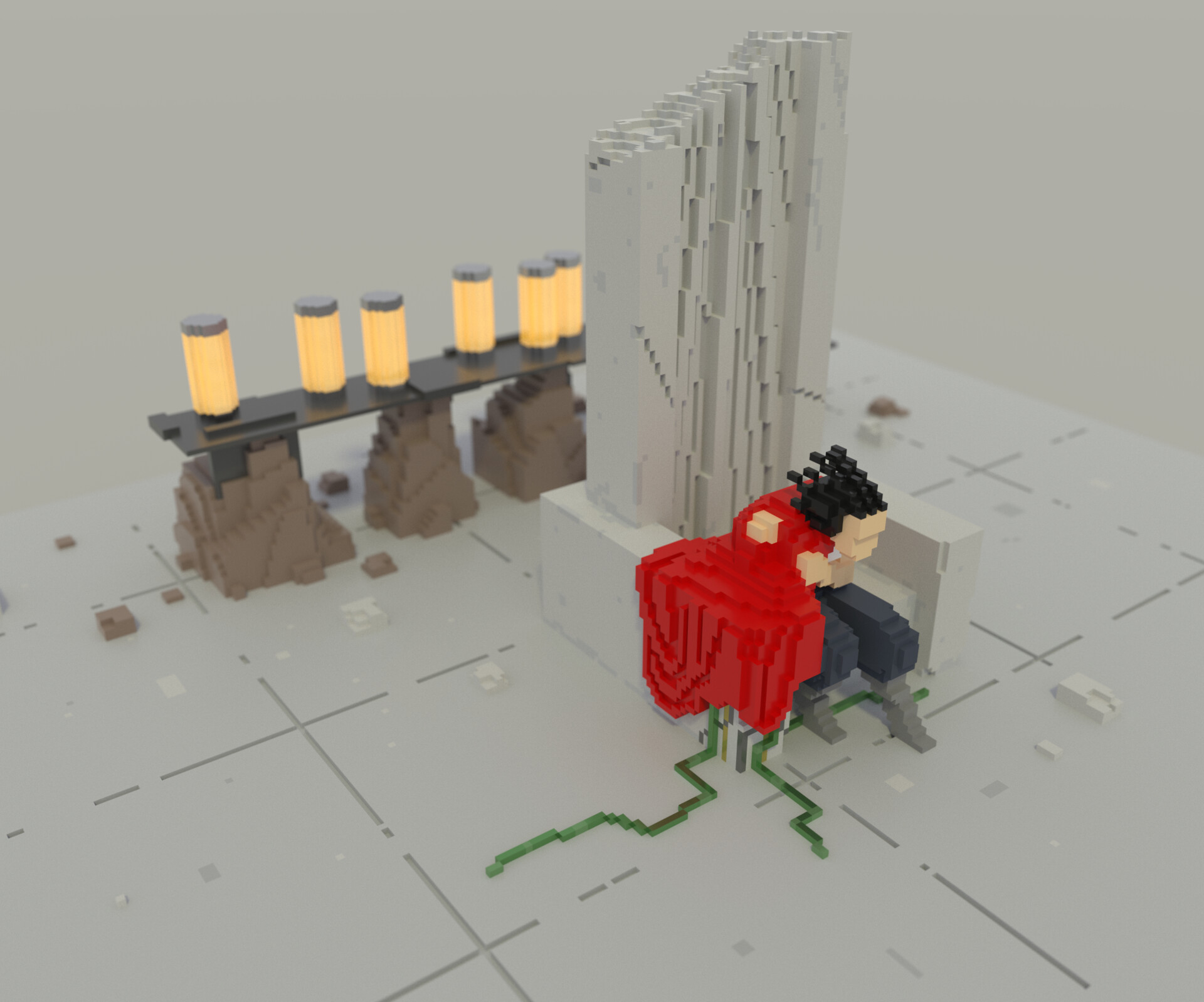 Mike Nicholson - AKIRA - Tetsuo's Throne