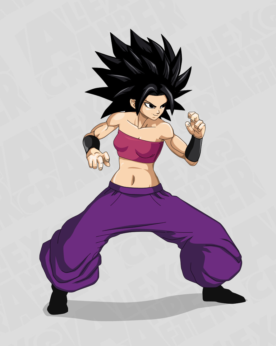ArtStation - Caulifla - Dragon Ball FighterZ - Characters Concept