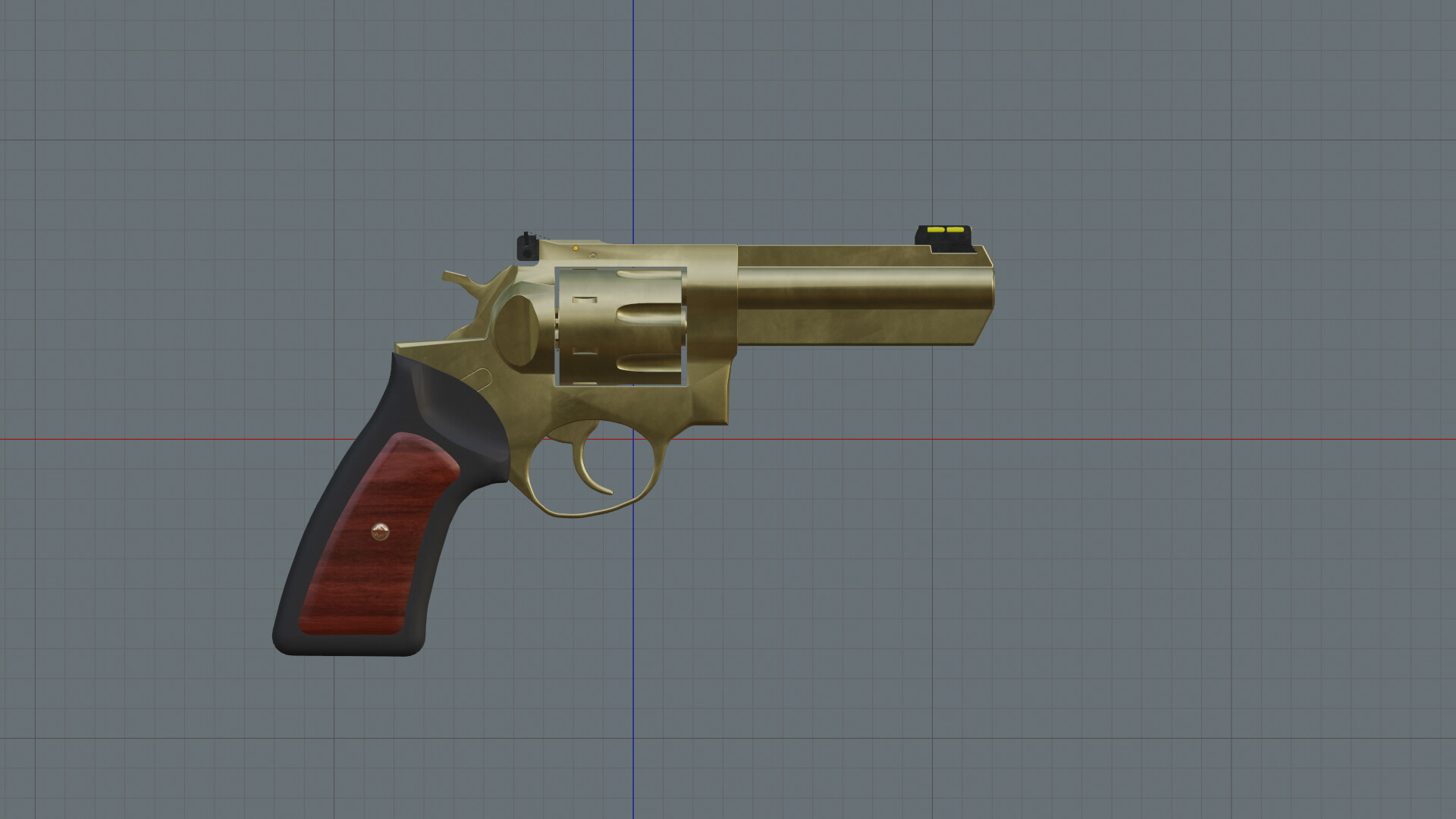 ArtStation - Ruger GP100 Rovolver