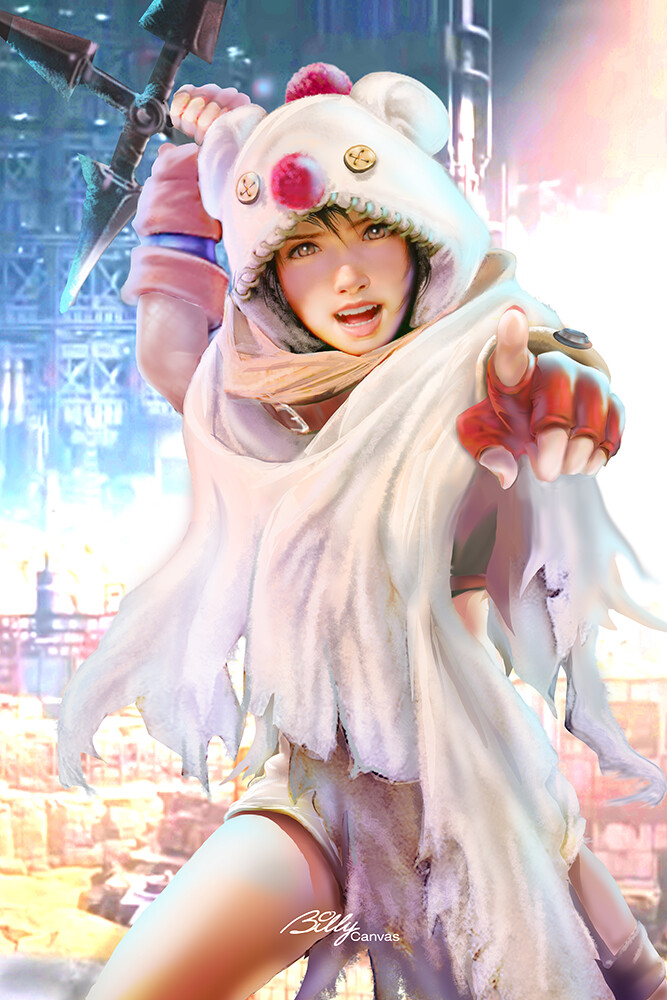 ArtStation - Yuffie - Final Fantasy7 Remake