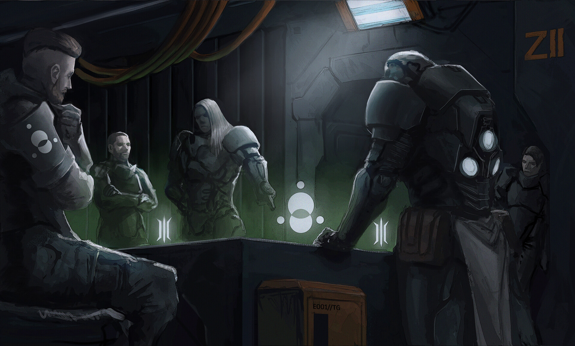 ArtStation - DARK HOUR ILLUSTRATION1