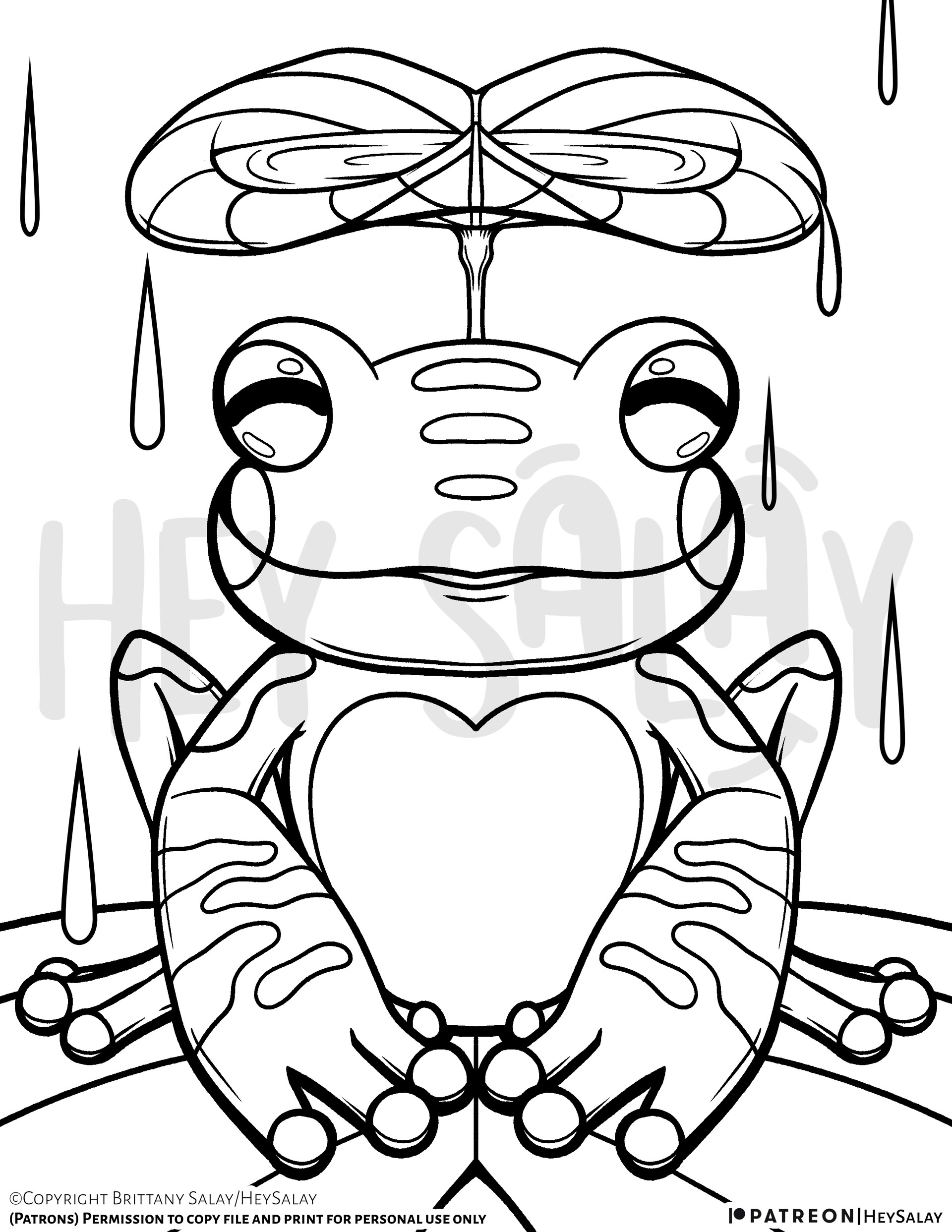 Salem Salay Feb 2021 Amphibuary Coloring Book