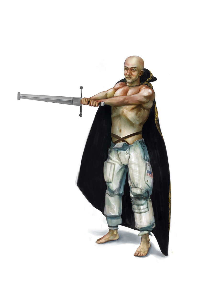 ArtStation - Severian "Book of the new sun" fan Art