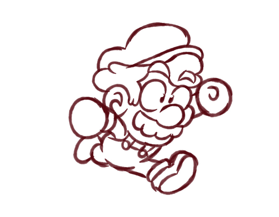 Rafael de Faria - Fanart "Mario"