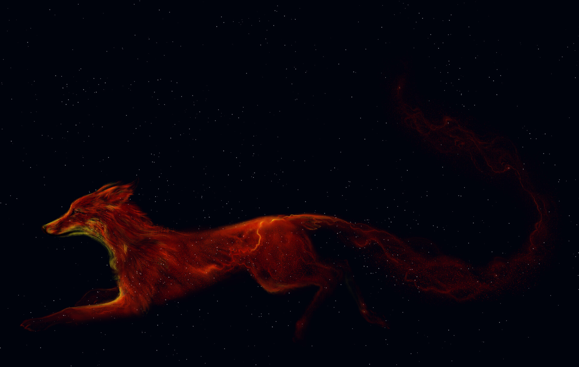 ArtStation - Foxfire Nebula