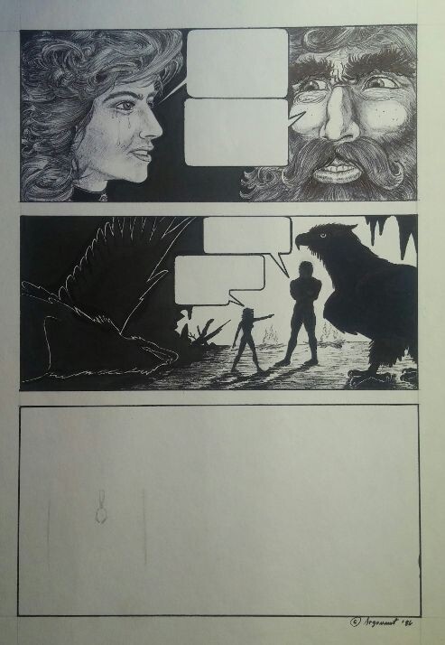 ArtStation - Atlantean Tarn Eagle Rider and Nephilim