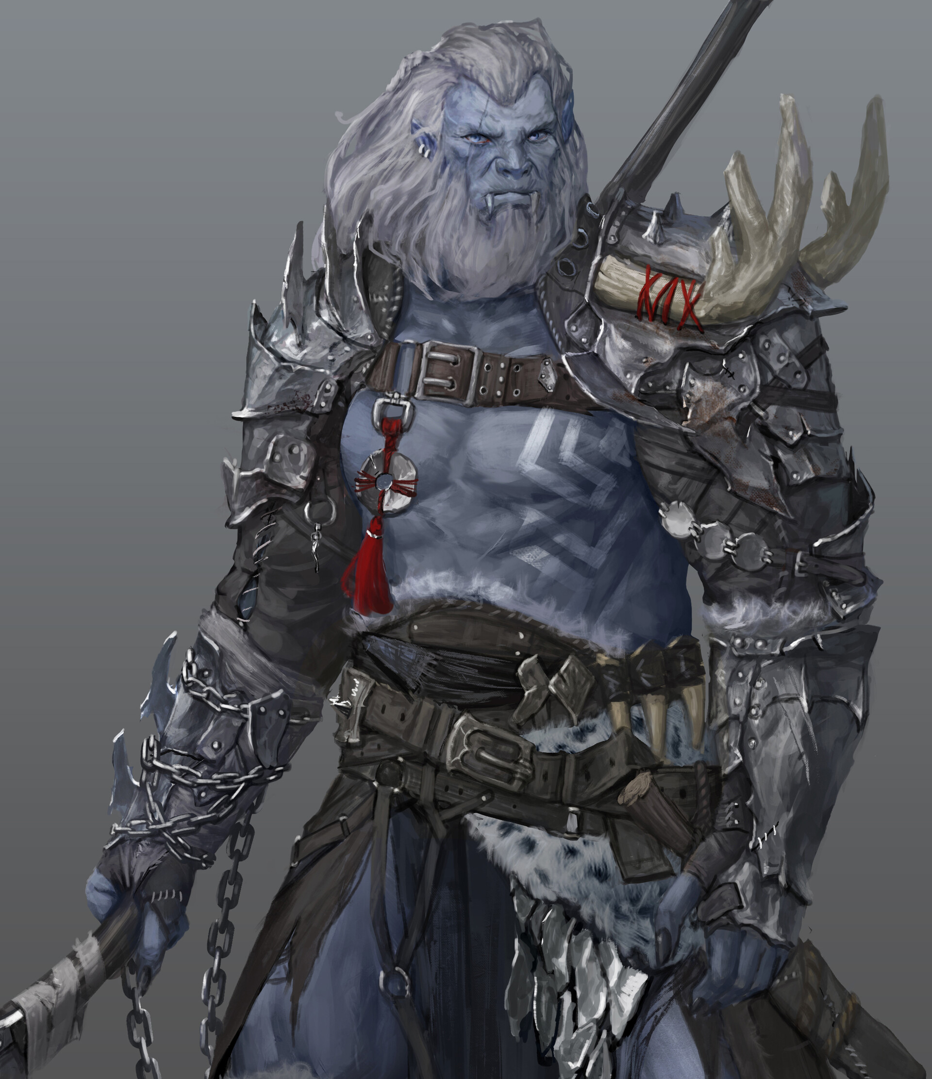 ArtStation - Frost Ork